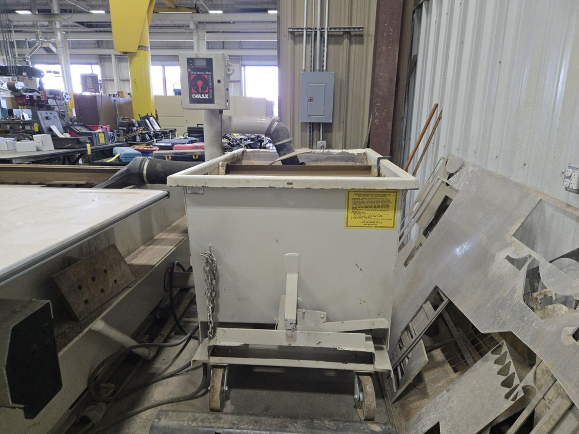 2019 OMAX 60120 5-AXIS WATERJET, EnduroMax 3060V 30 HP Pump, A-Jet 5 ...