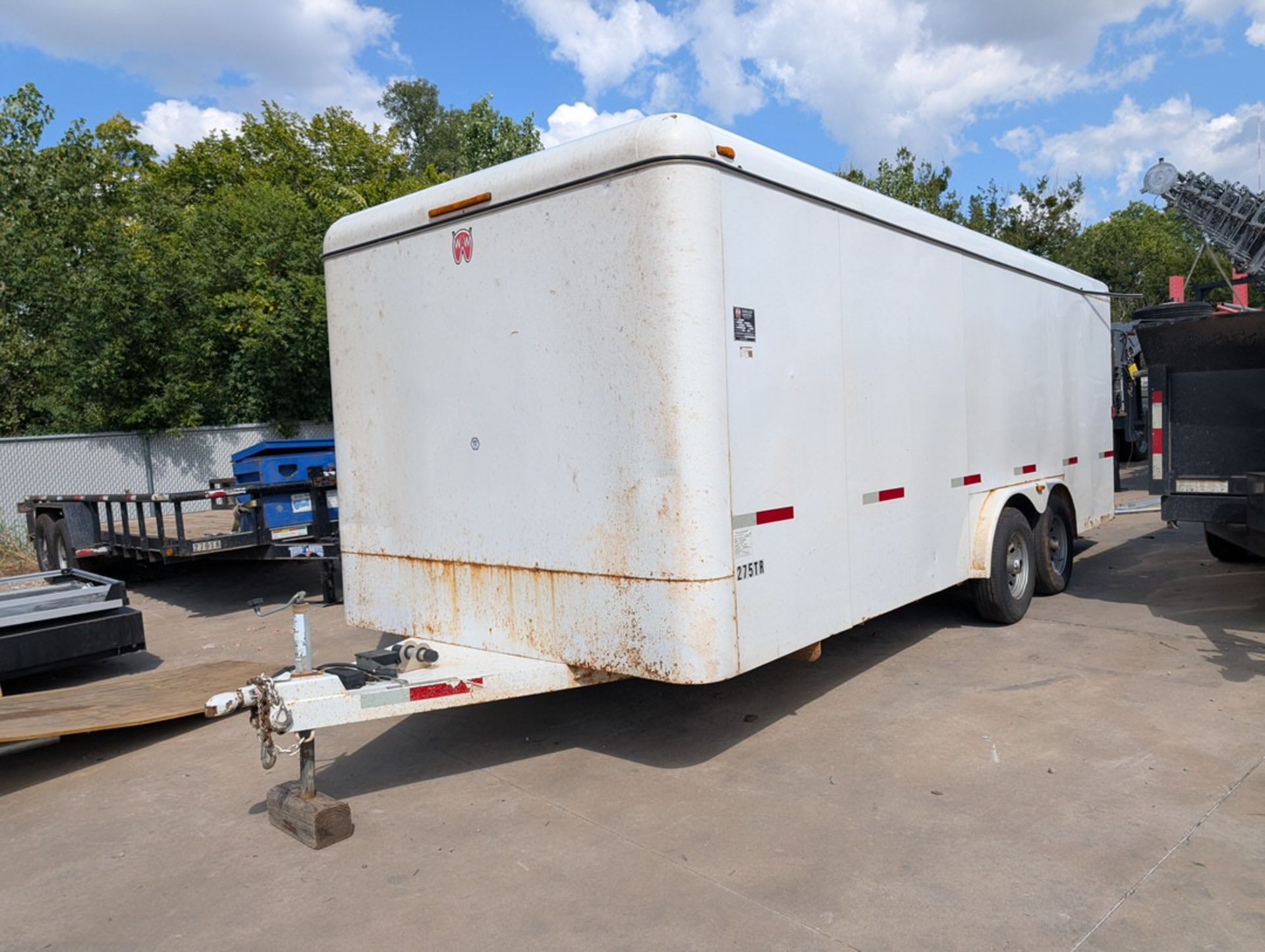 2019 WW Cargo Trailer PL: AQ-1998 OK; Vin: 11WH02025LW319971