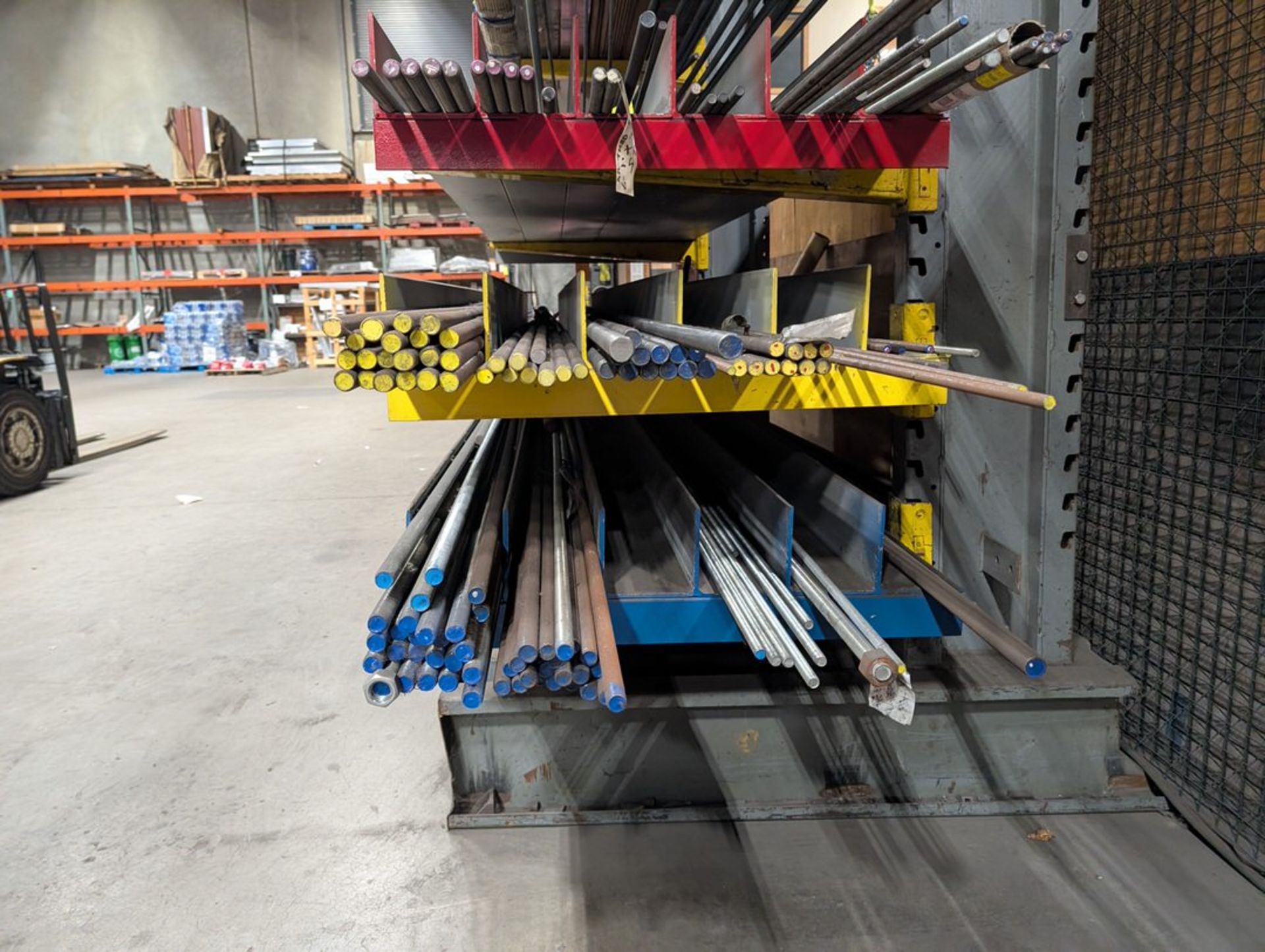 Assorted Raw Material To Include But Not Limited To: Flat Bar, Threaded ...