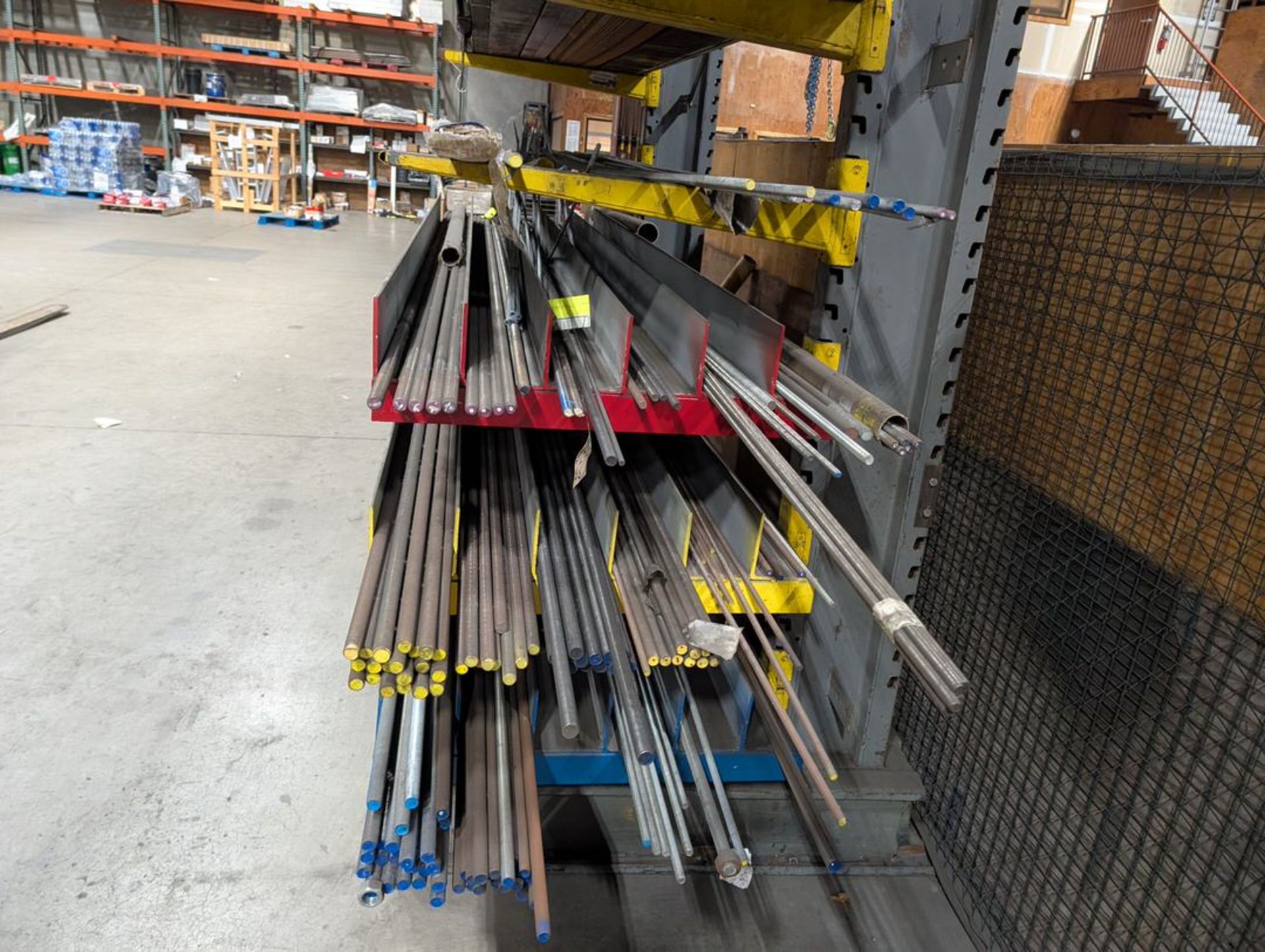Assorted Raw Material To Include But Not Limited To: Flat Bar, Threaded ...