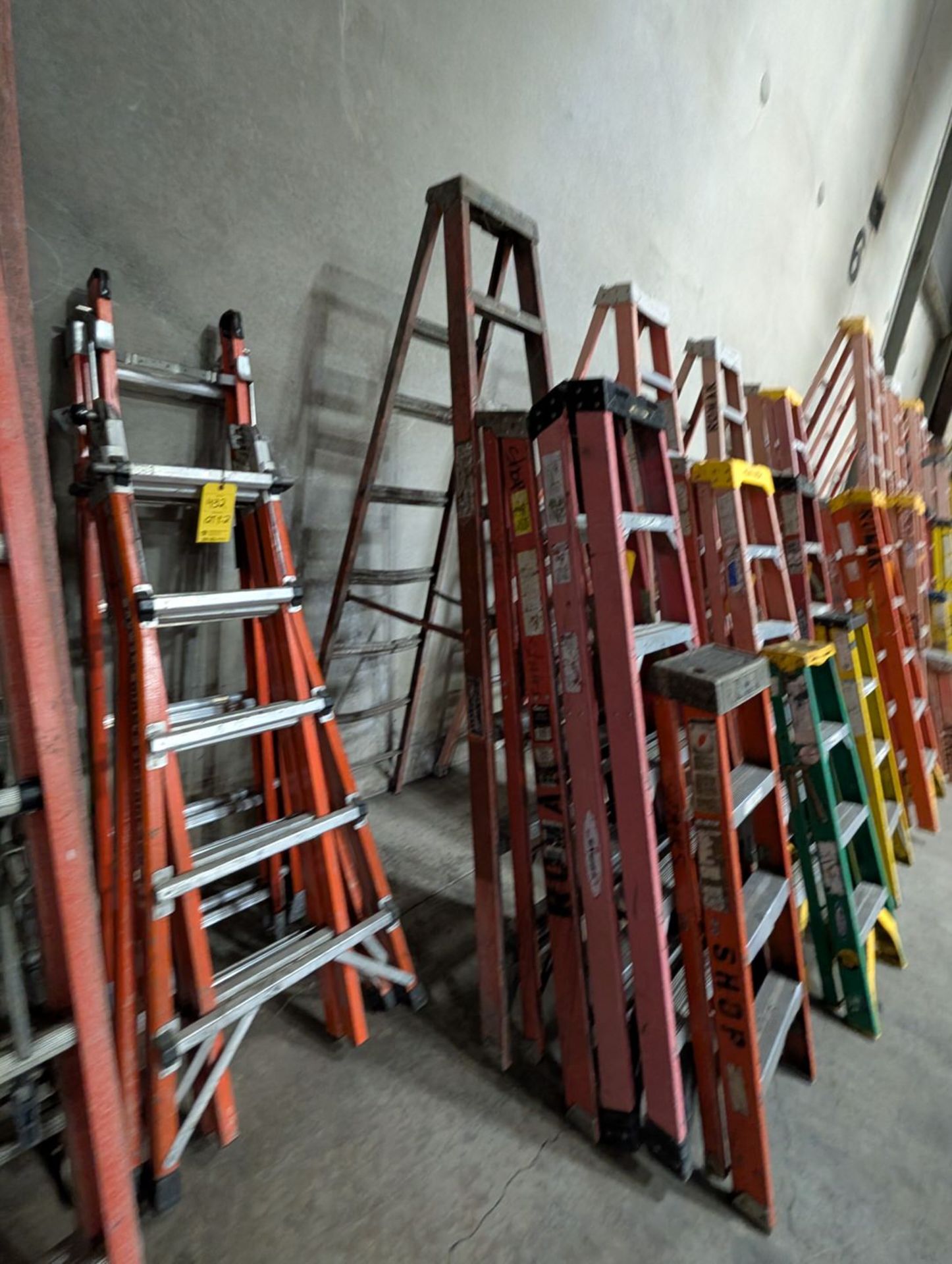 (4) Ladders (1) 4' (2) 6' (1) 8'