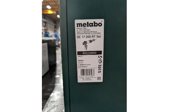 Metabo SE 17-200 Burnishing Machine Set (Unused) 115V 50/60HZ