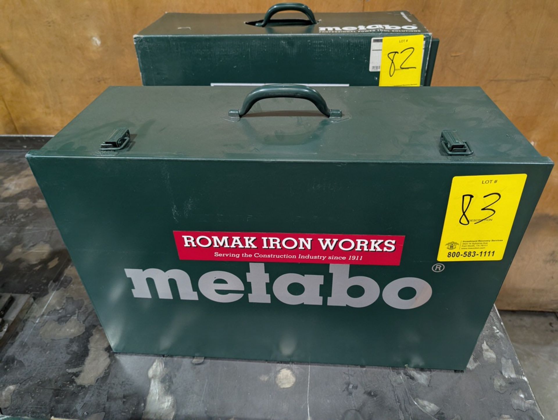 Metabo SE 17-200 Burnishing Machine Set (Unused) 115V 50/60HZ