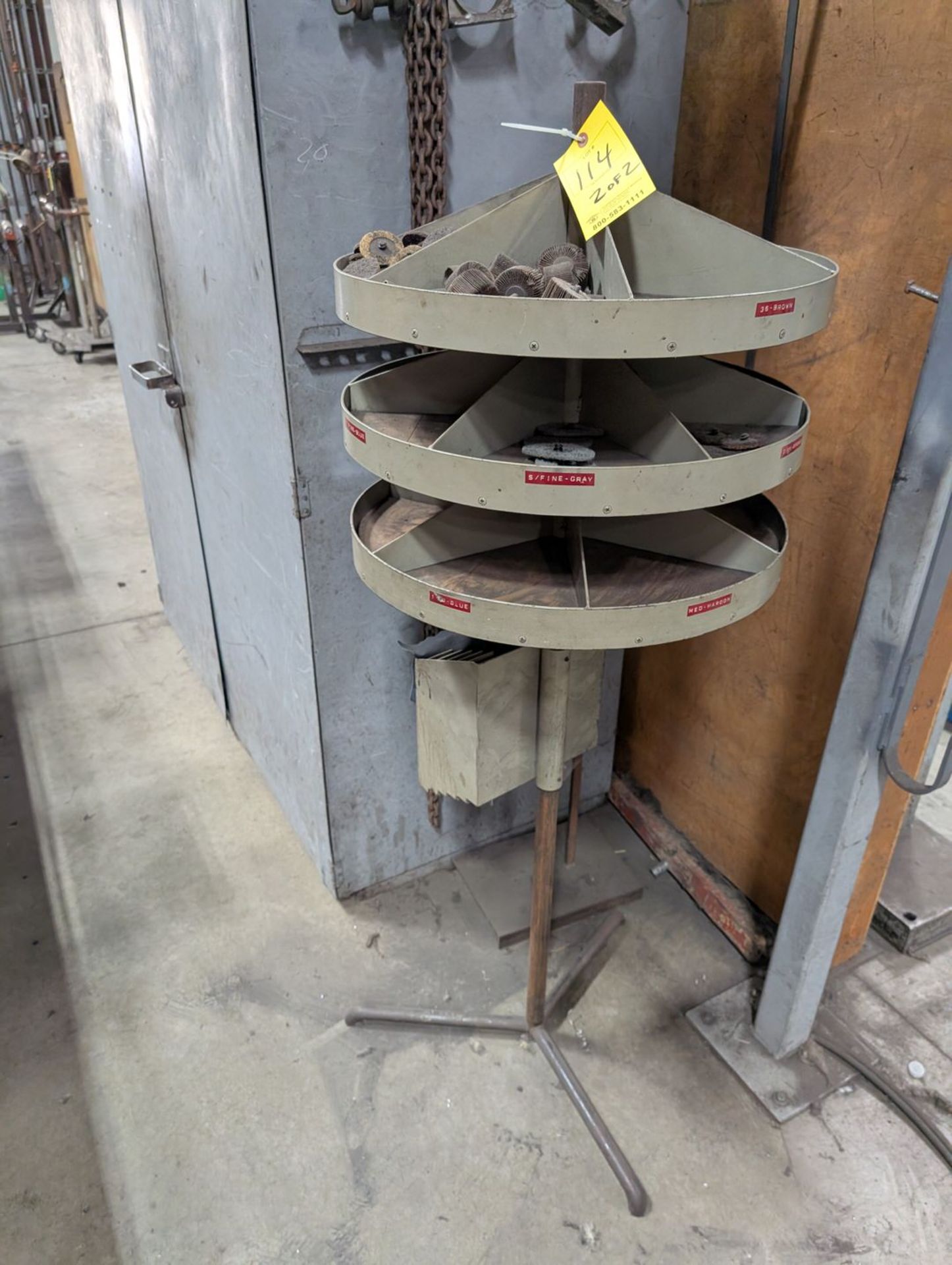 Material Locker W/ Contents W/ Material Carousel