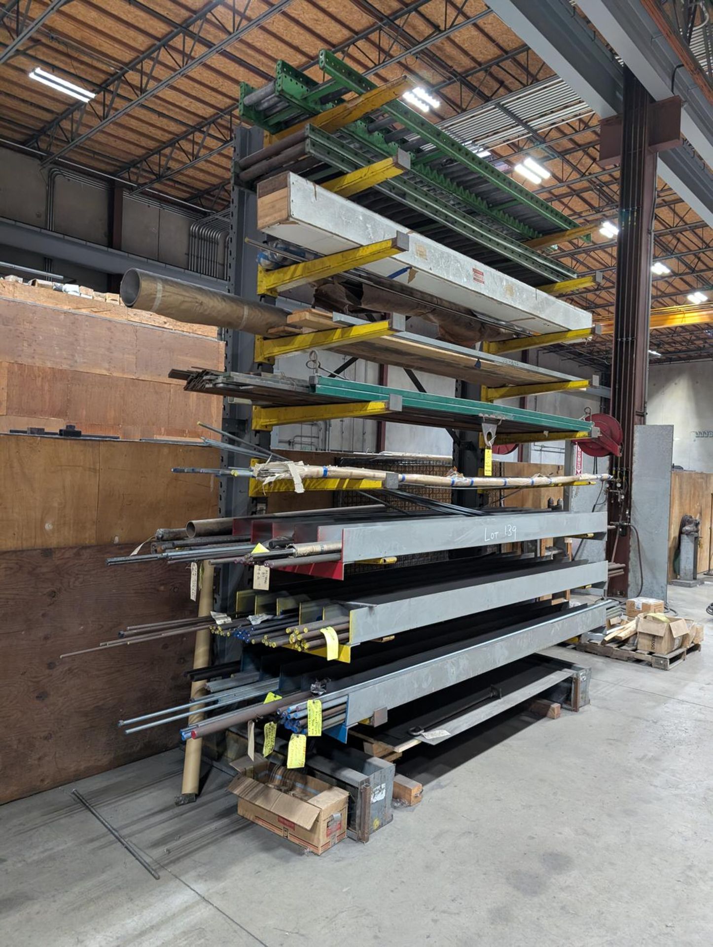 Assorted Raw Material To Include But Not Limited To: Flat Bar, Threaded ...