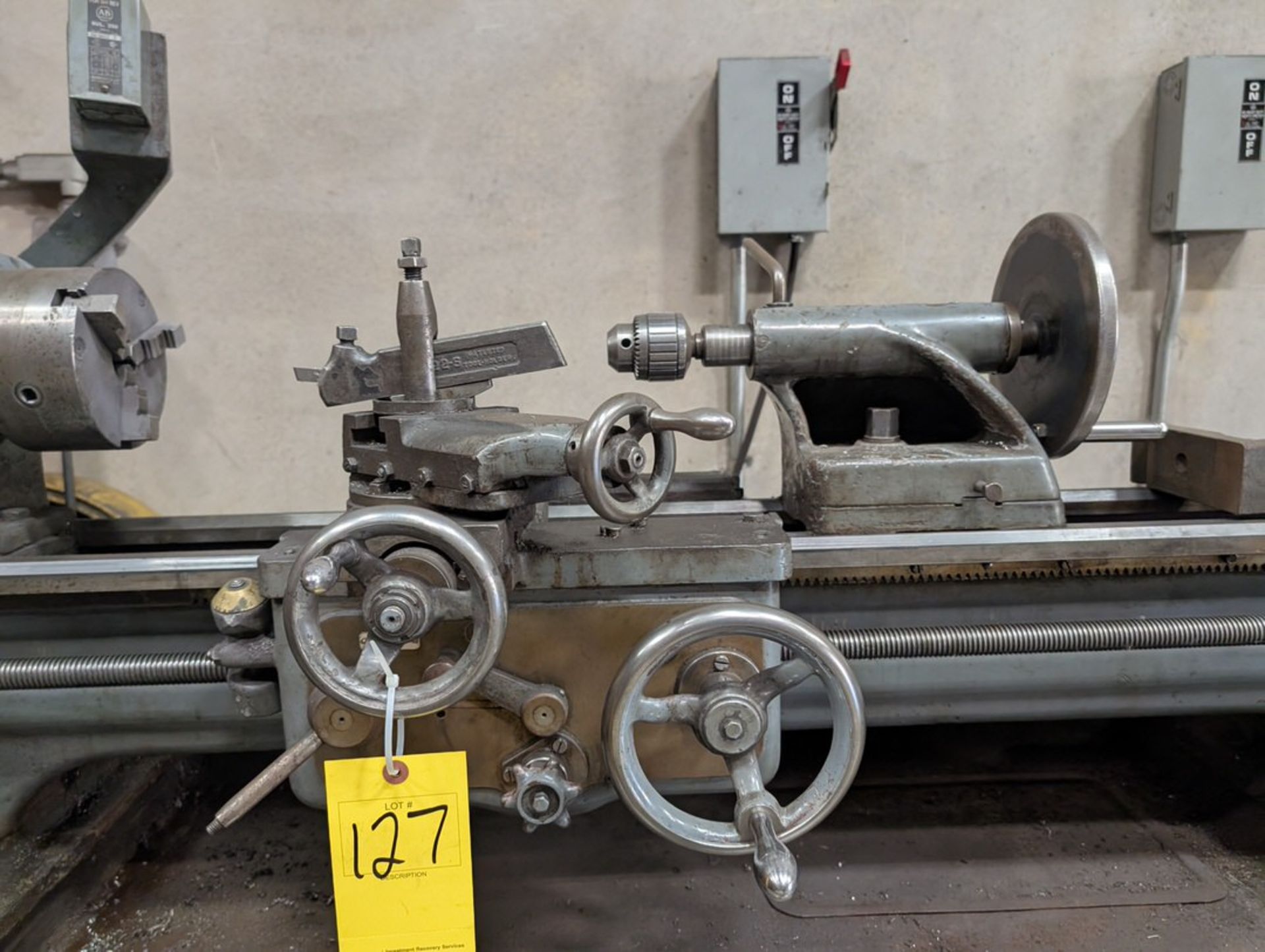 Harihar MBD2 Engine Lathe W/ 6-1/2" 3-Jaw Chuck on unit; 8" 4-Jaw Chuck ...