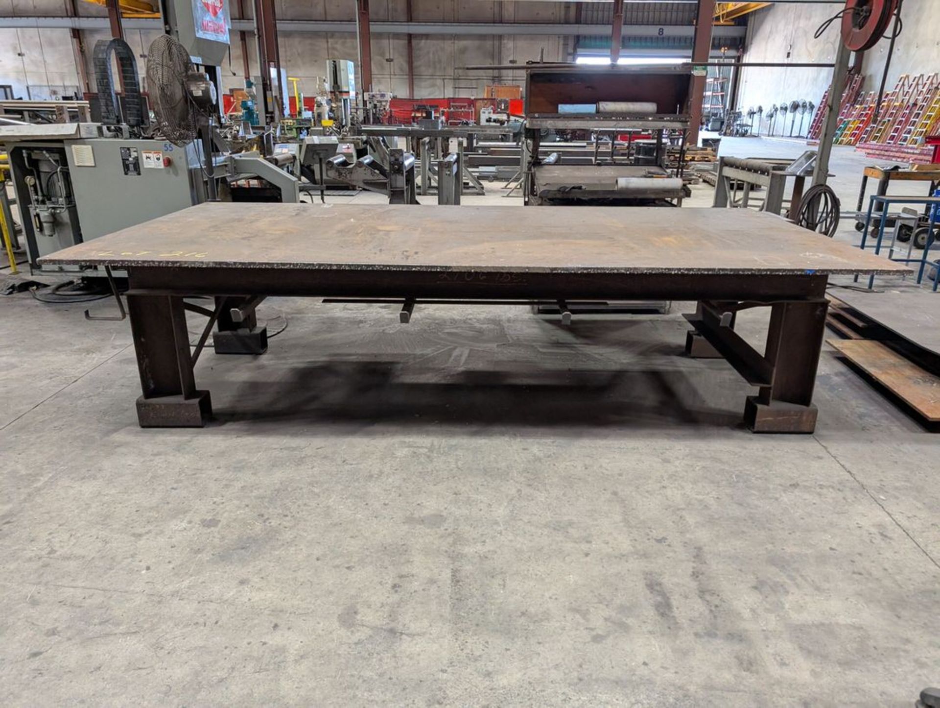 Stl Table 144" x 72" x 36"H