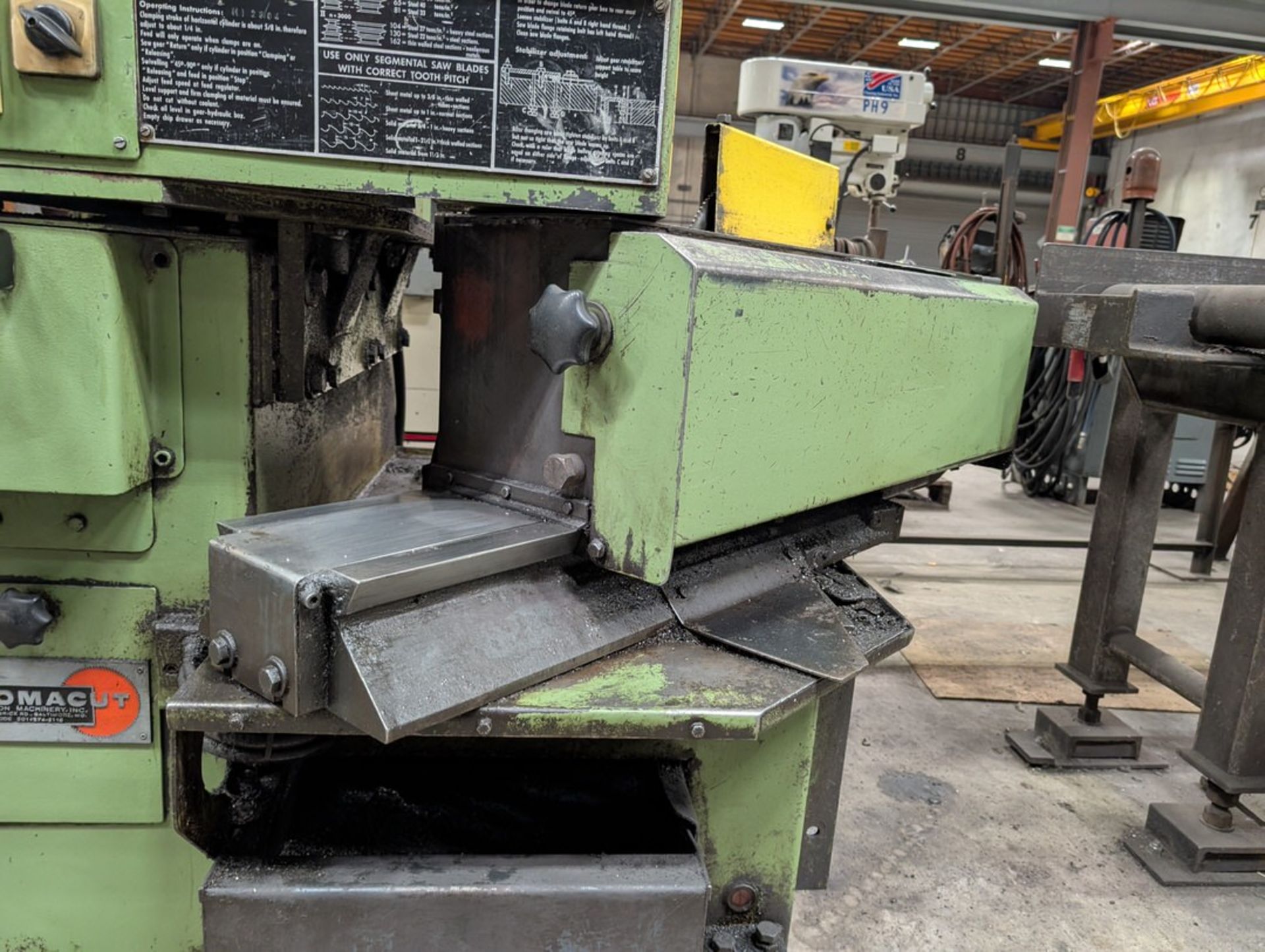 Trennjaeger LPC 110/400 Circular Saw W/ Conveyor (1) 444" x 22-1/2 ...