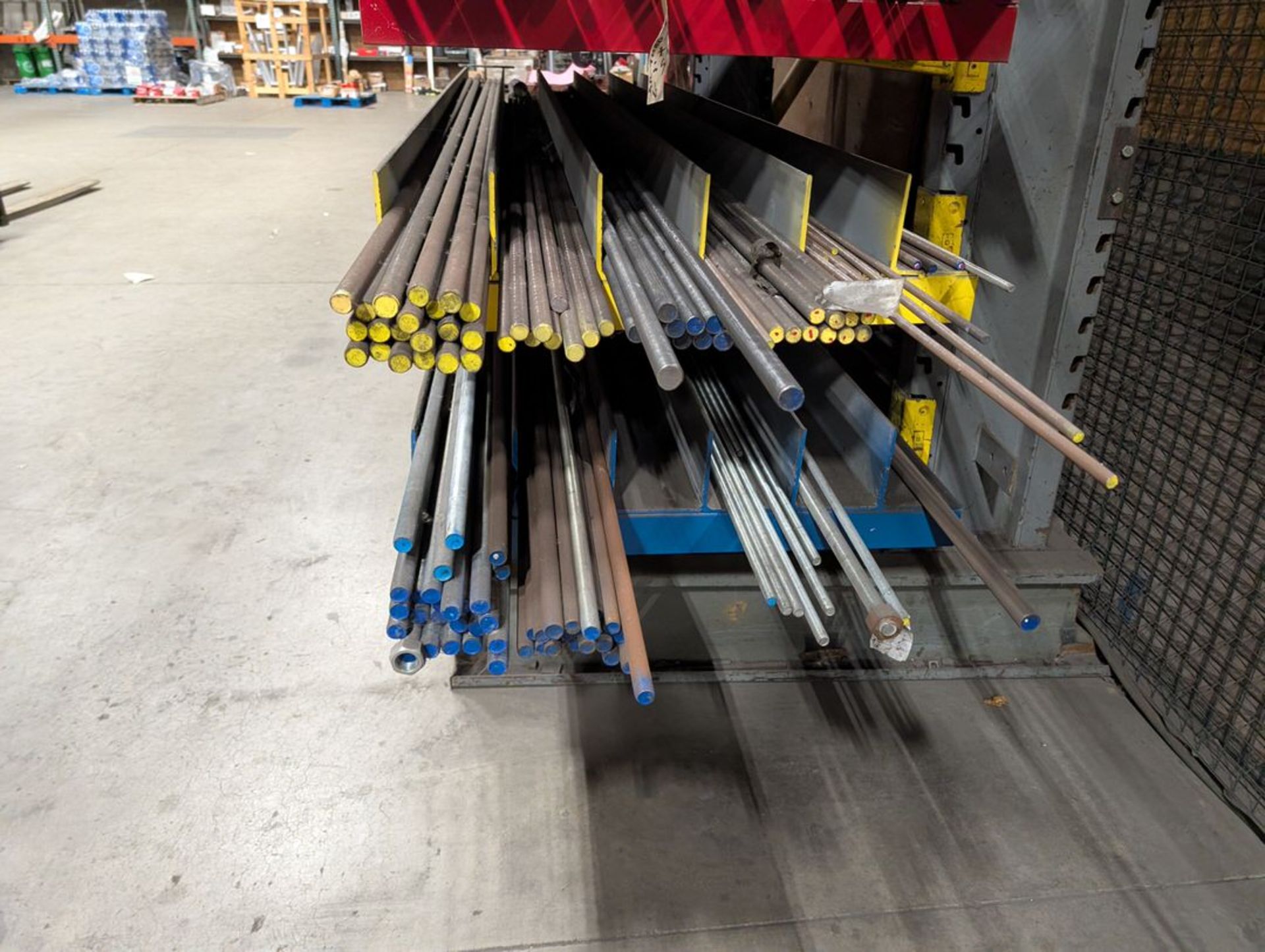 Assorted Raw Material To Include But Not Limited To: Flat Bar, Threaded ...