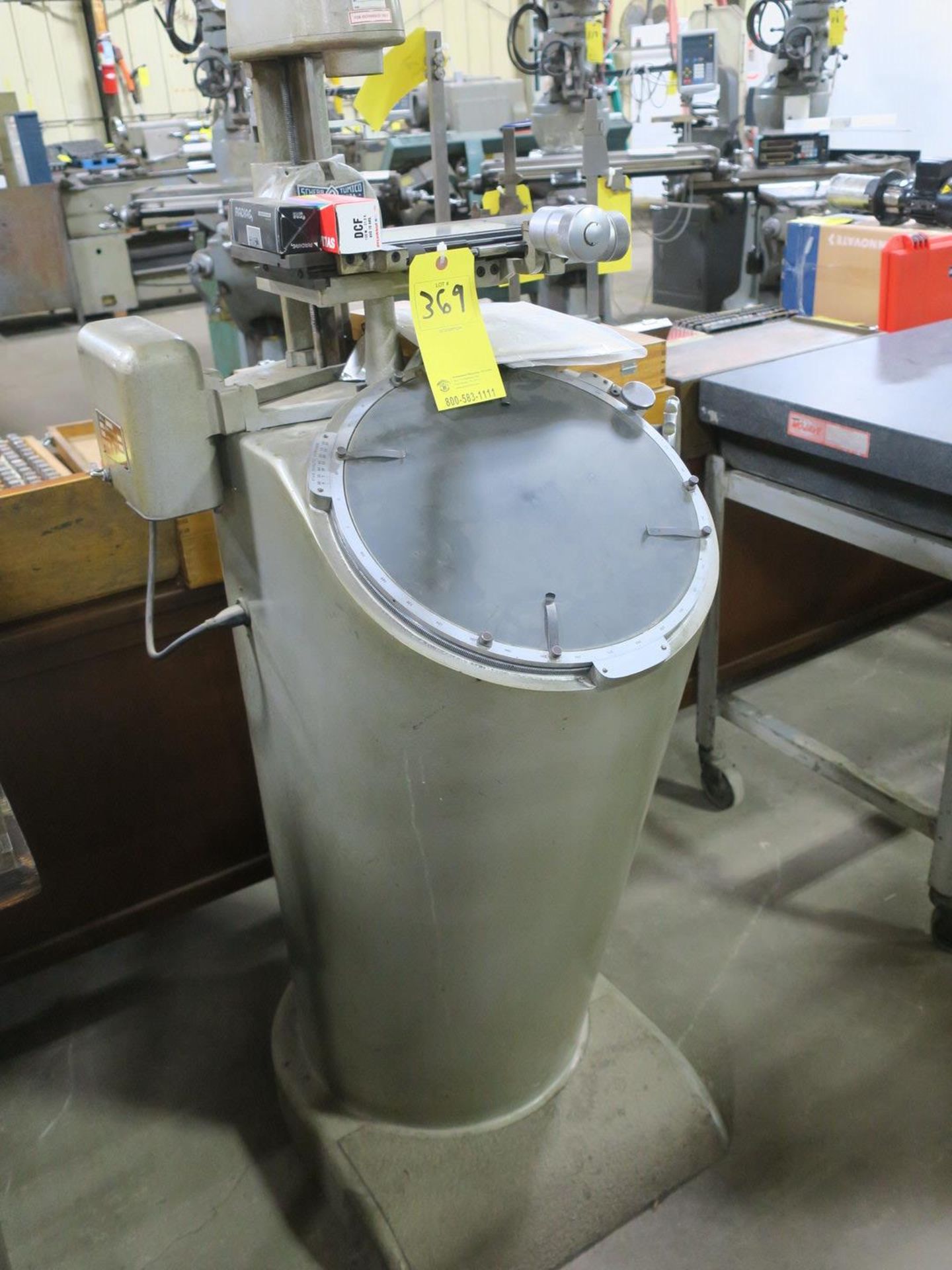 Schear Tumico 220338 Optical Comparitor 115v