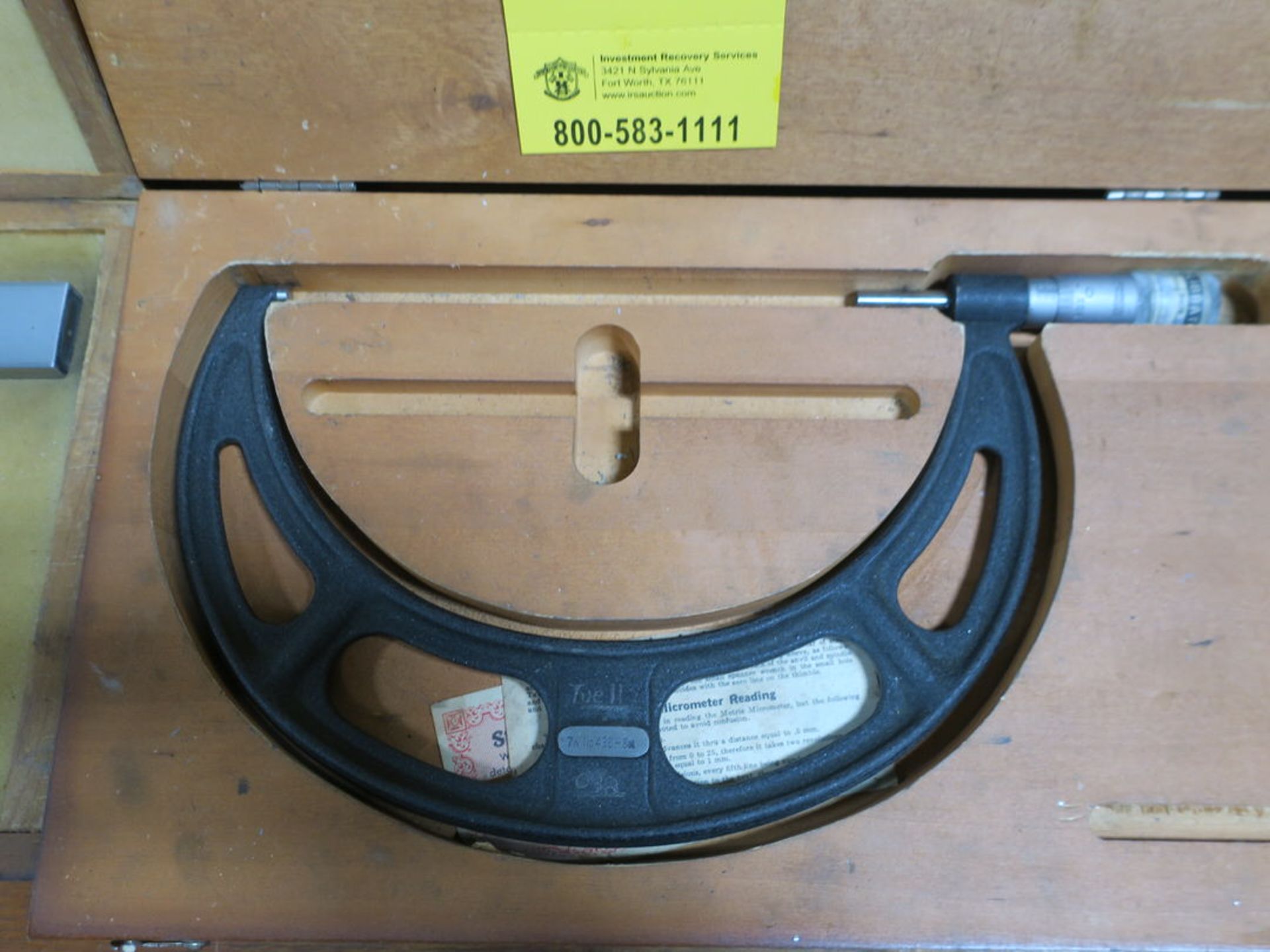 Starrett 7"-8" 436 Micrometer w/ Case