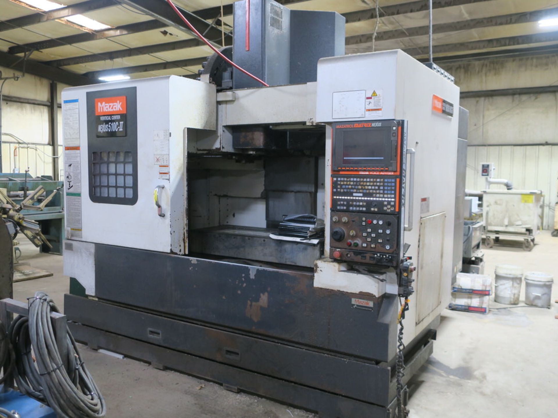 2006 Mazak Vertical Center Nexus VCN-510C-II, Mazatrol Matrix Nexus CNC ...