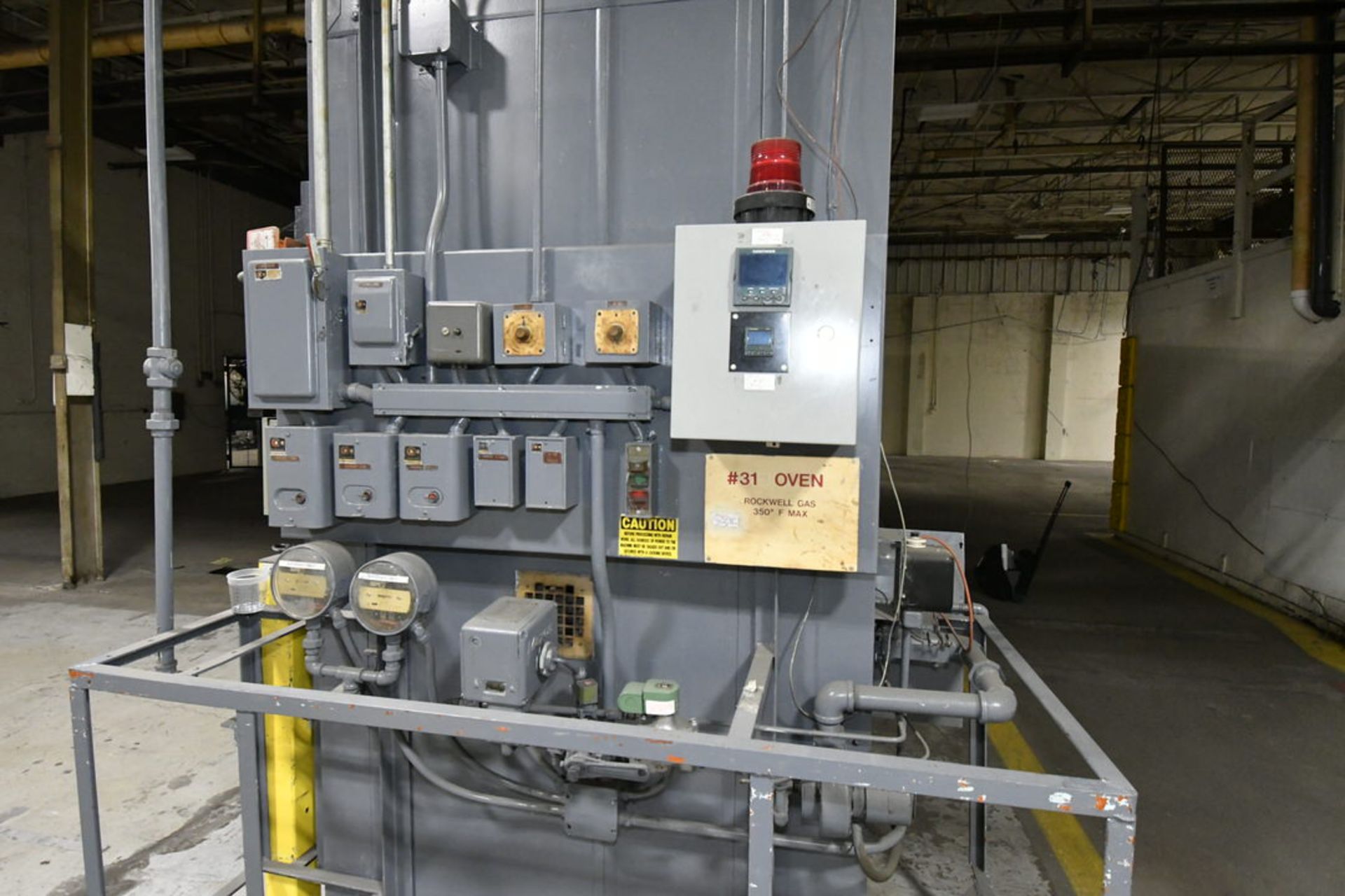 ROCKWELL 2-DOOR CABINET OVEN, 500 DEG MAX TEMP, GAS FIRED, DIGITAL TEMP ...