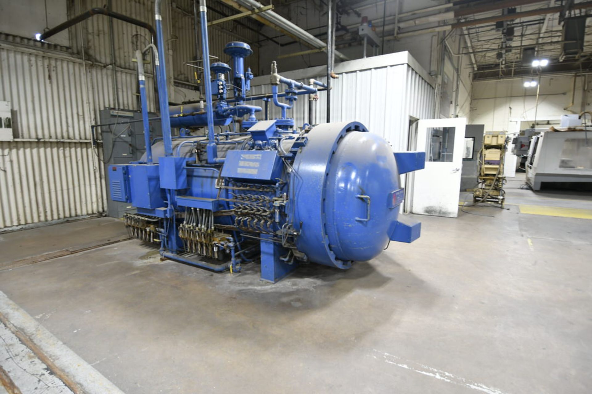 THERMAL EQUIPMENT COMPANY AUTOCLAVE, NEW 1988, 36" DIA. X 76" L. SHELL ...
