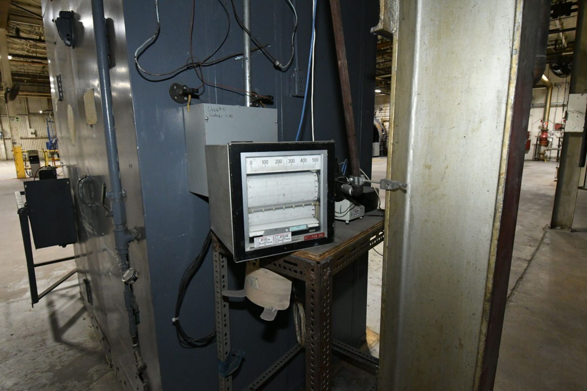 ROCKWELL 2-DOOR CABINET OVEN, 500 DEG MAX TEMP, GAS FIRED, DIGITAL TEMP ...