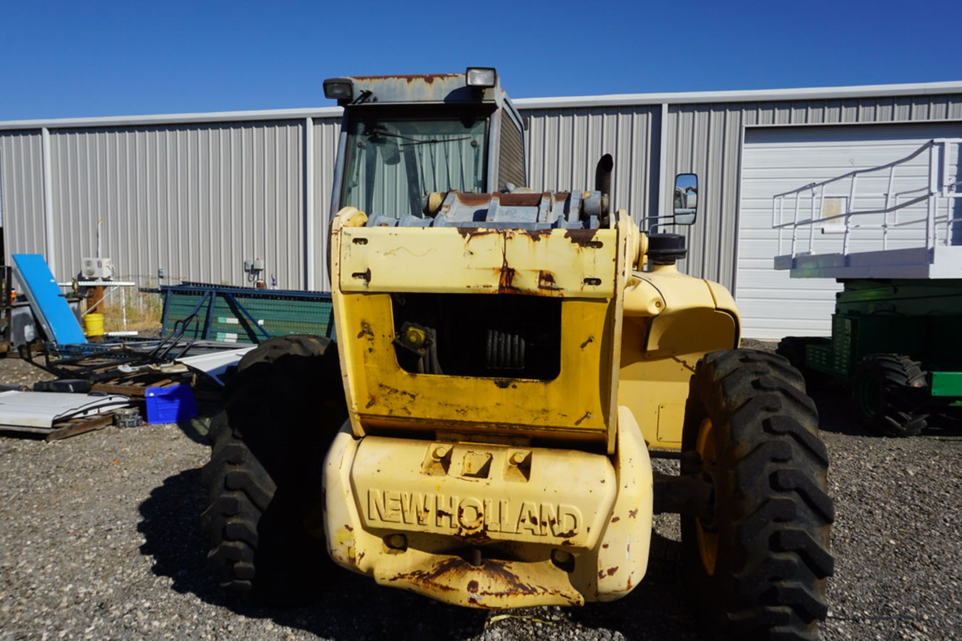 NEW HOLLAND SKYTRACK MDL: LM860 TYPE LM 860 CTPTMR, HOURS SHOWING ...