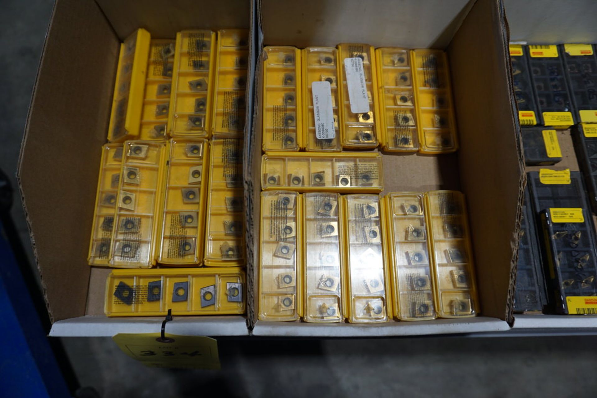 (5) BOXES ASSORT CARBIDE INSERT