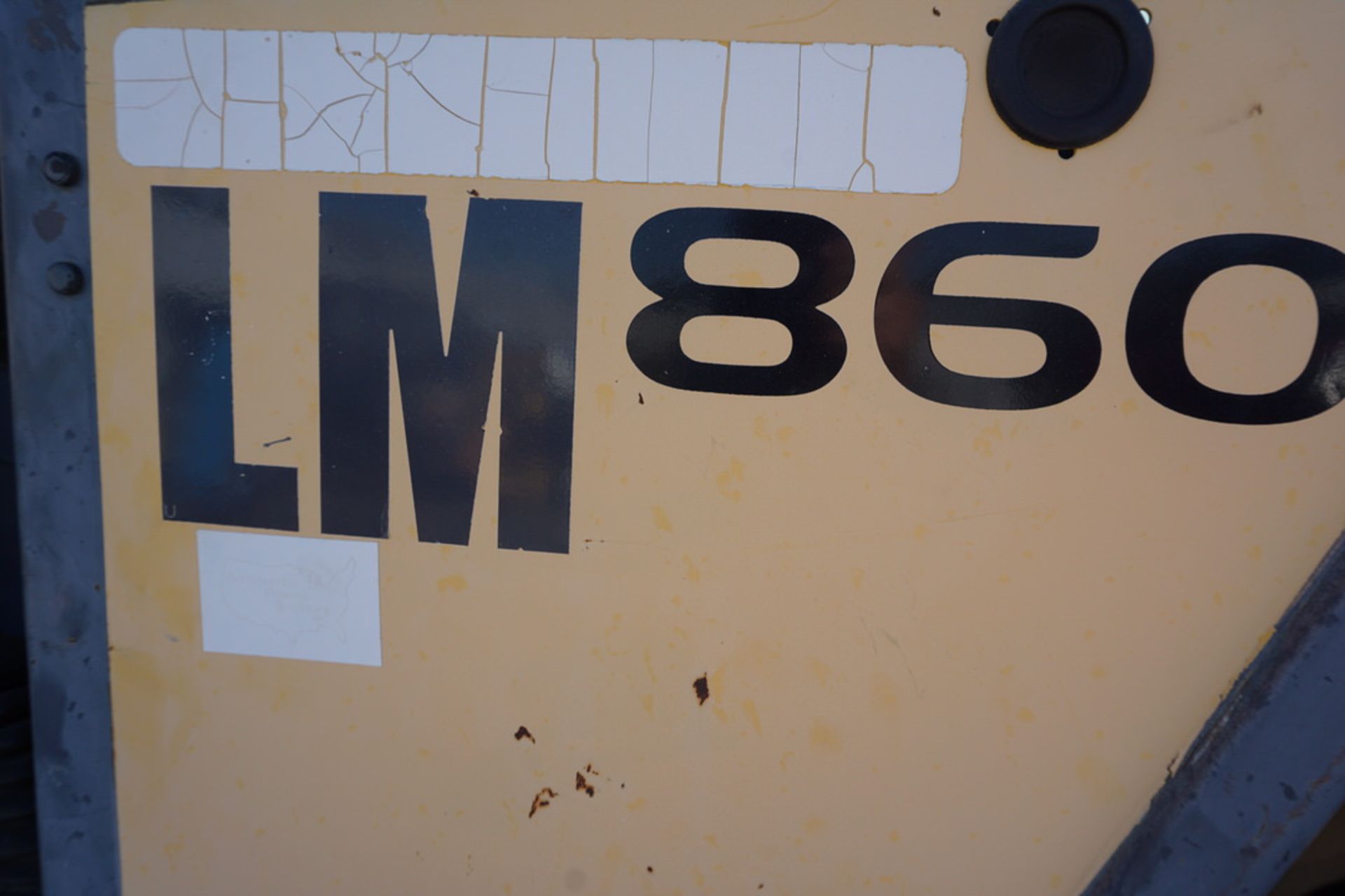 NEW HOLLAND SKYTRACK MDL: LM860 TYPE LM 860 CTPTMR, HOURS SHOWING ...