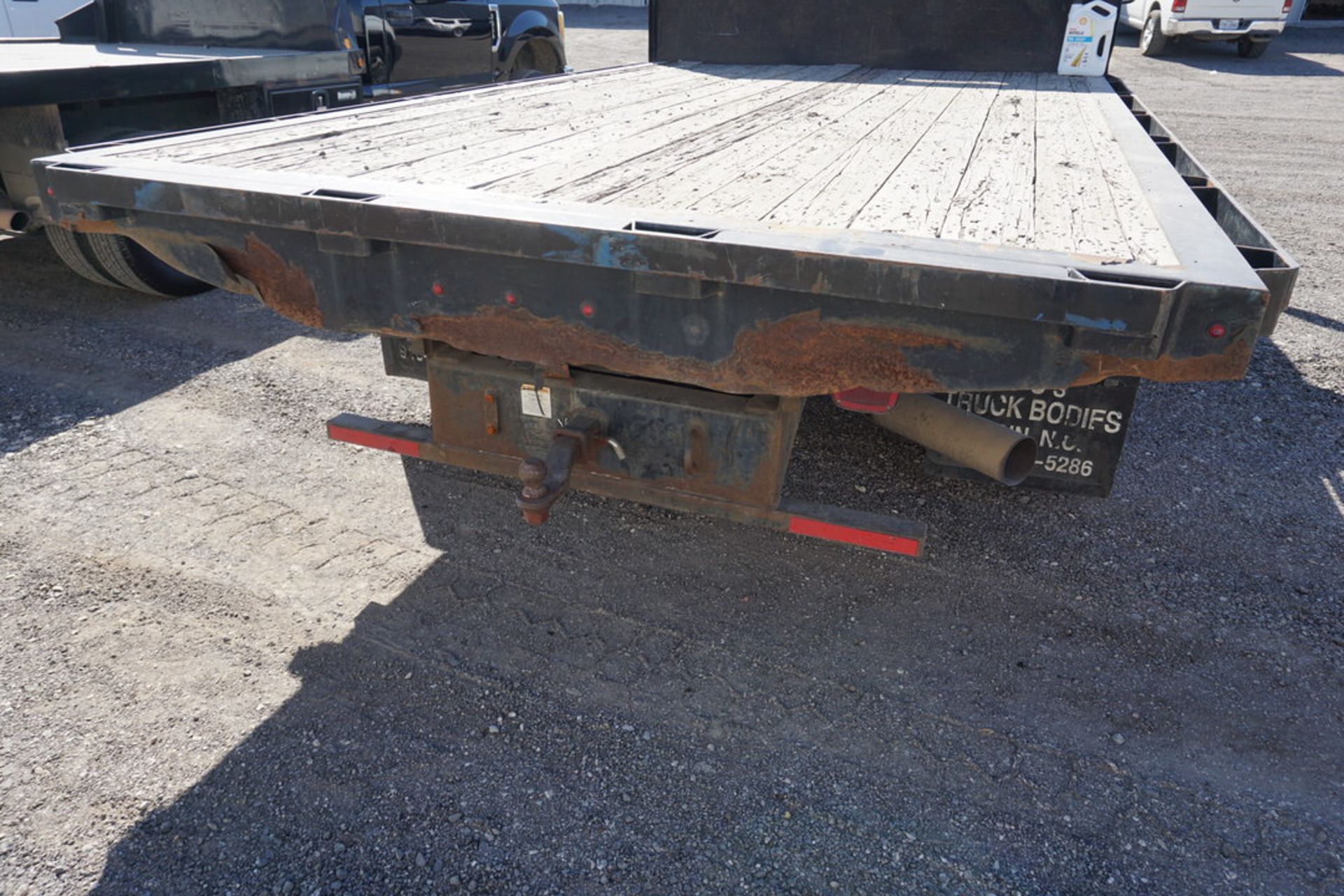 2016 CHEVY 3500 TRUCK, DURMAX DIESEL, FLAT BED, 4X4, AUTO TRANS, VIN ...