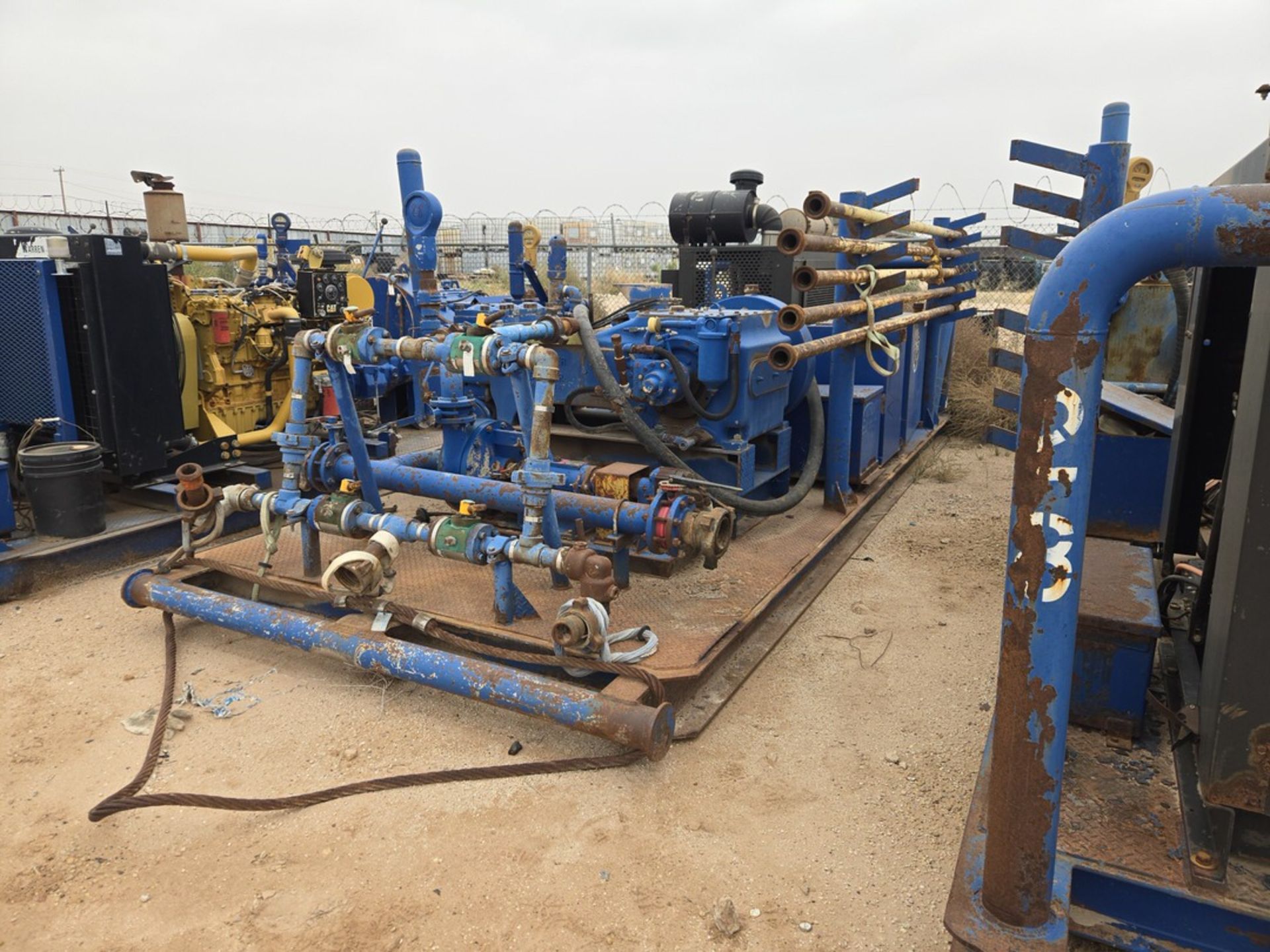 Skid Mounted Reverse Unit Pump w/ Cummins Engine, Eaton Transmission ...