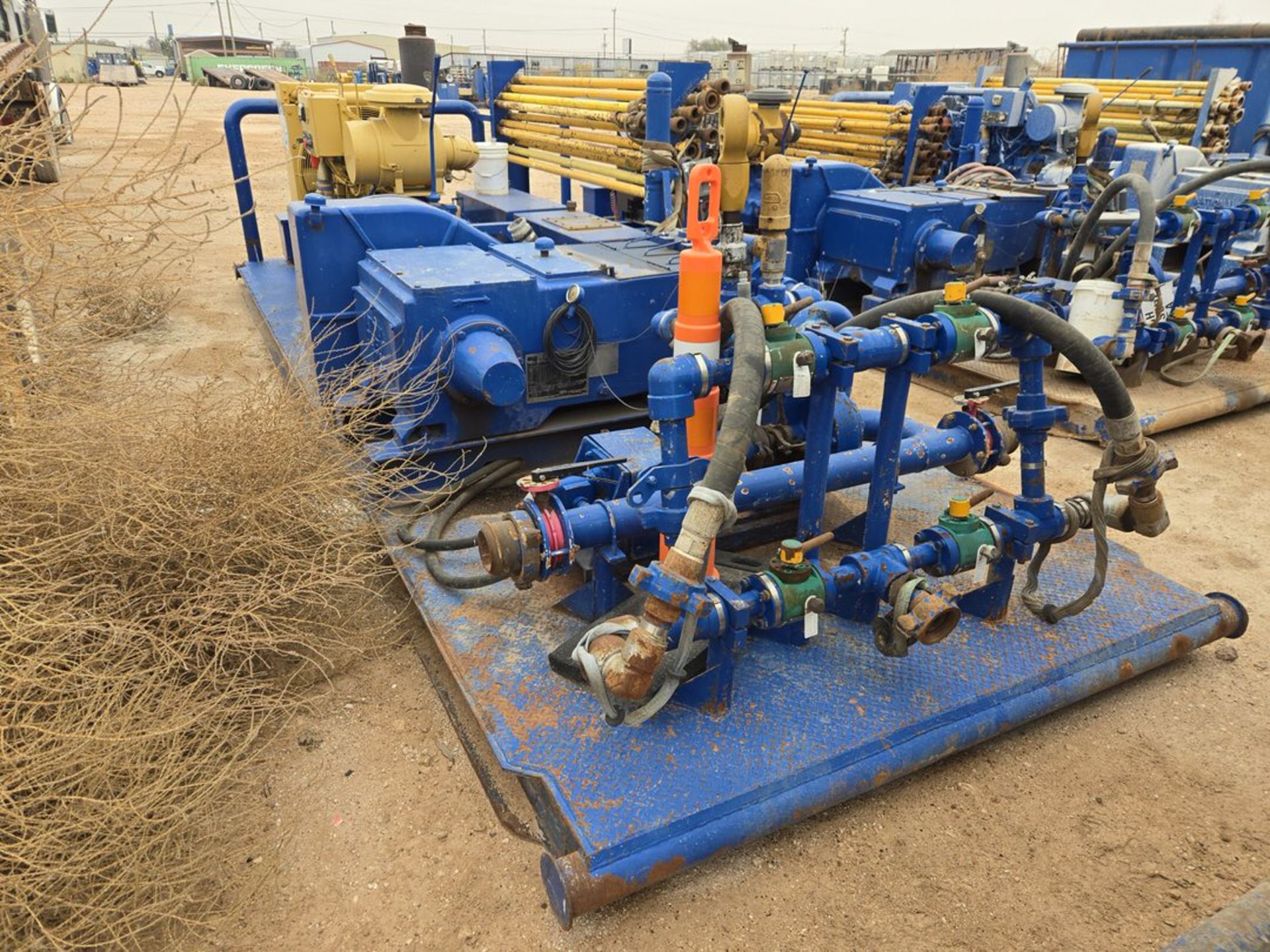 Skid Mounted Reverse Unit Pump w/ Caterpillar Engine, Spiger ...
