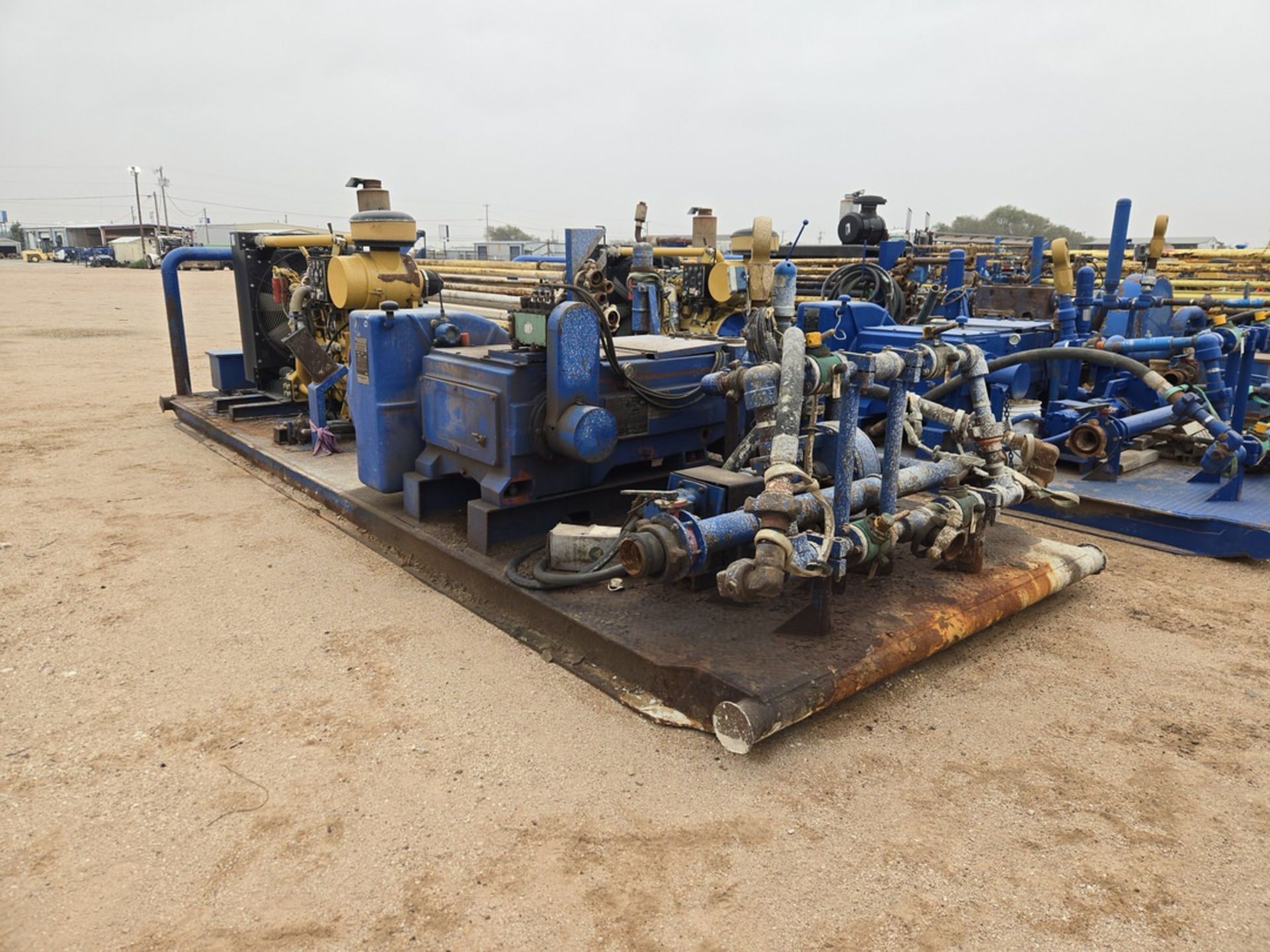 Skid Mounted Reverse Unit Pump w/ Caterpillar Engine, JWS-340 Well ...