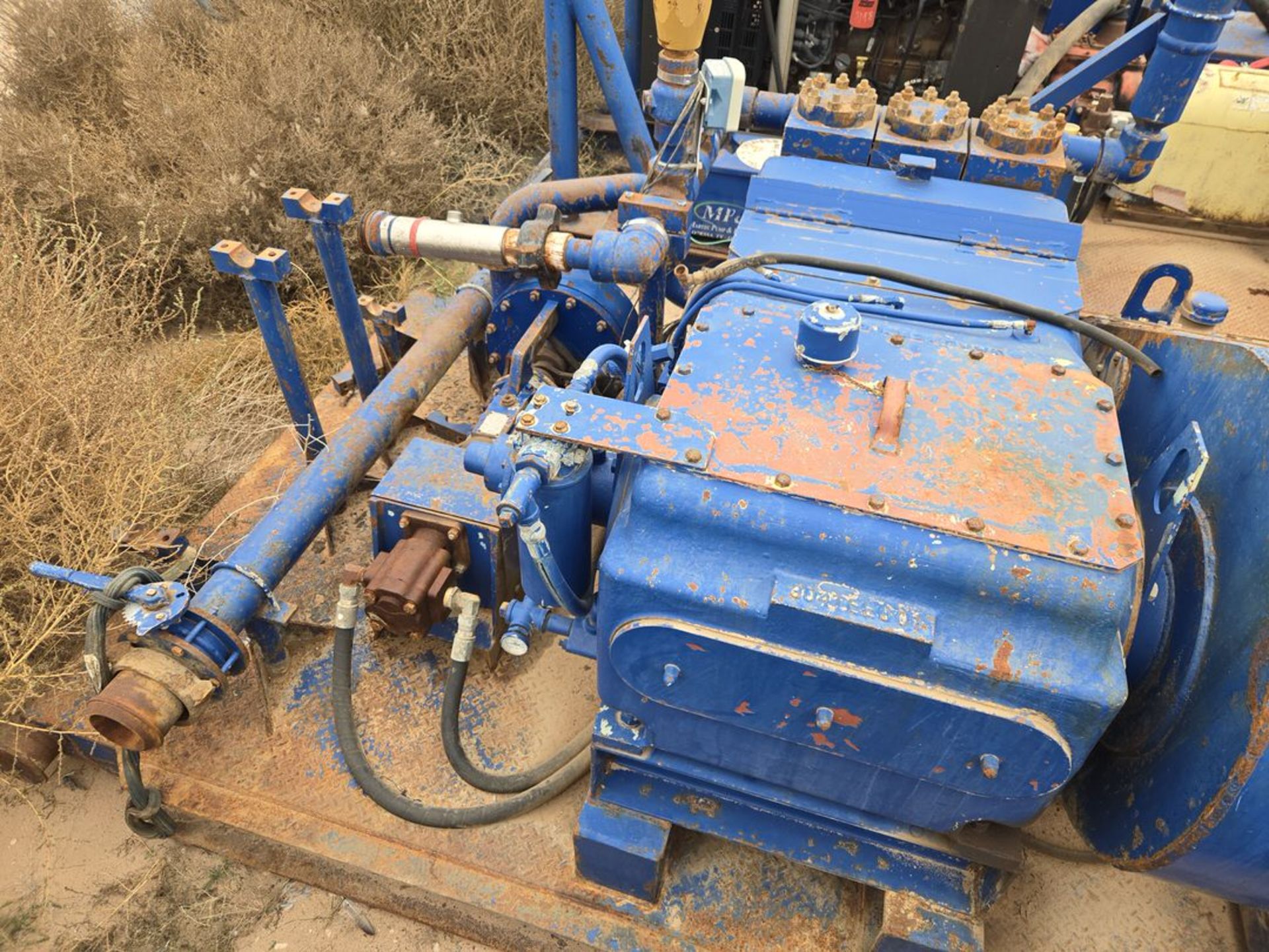 Skid Mounted Reverse Unit Pump w/ Caterpillar Engine, Eaton ...