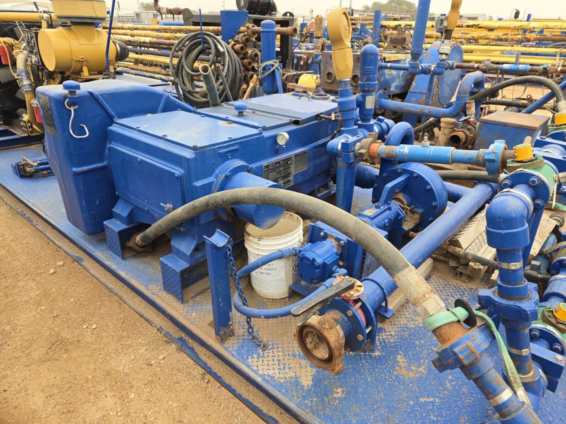 Skid Mounted Reverse Unit Pump w/ Caterpillar Engine, Eaton ...