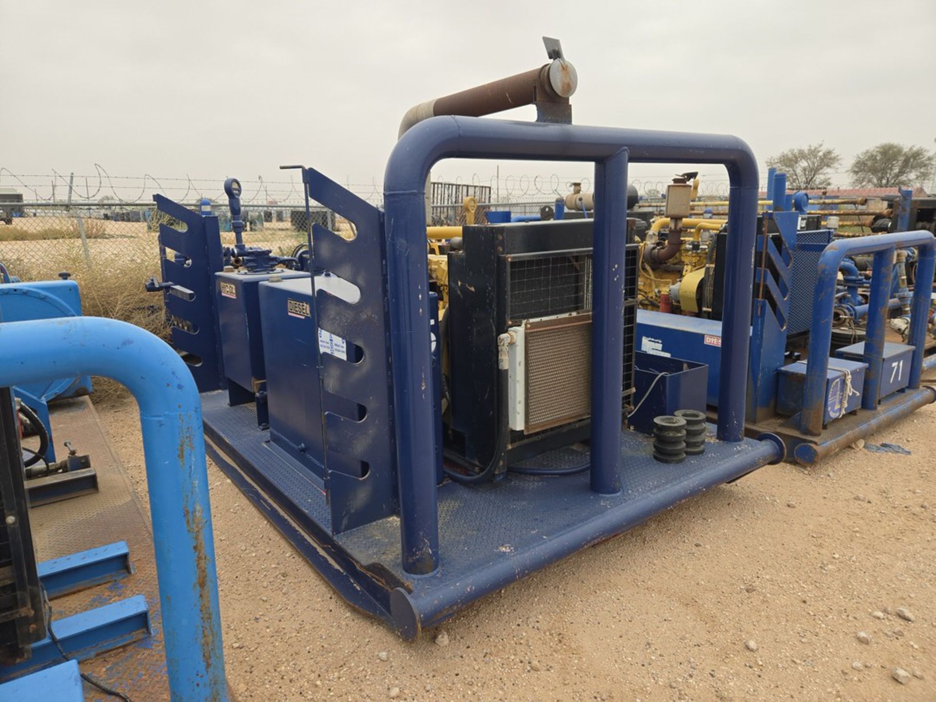 Skid Mounted Reverse Unit Pump w/ Caterpillar Engine, Eaton ...