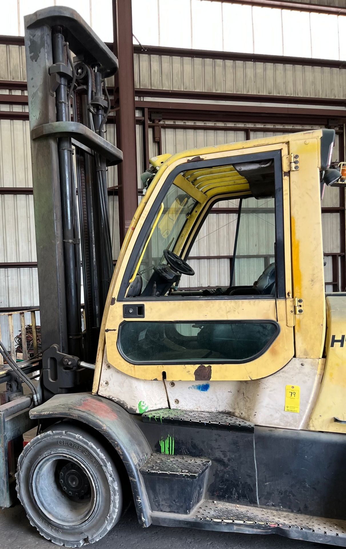 Hyster H155FT Forklift, 14,300lb Capacity, Forks 6" W x 10' L, S/N ...