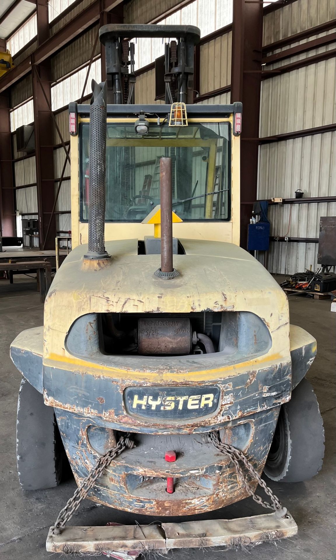 Hyster H155FT Forklift, 14,300lb Capacity, Forks 6" W x 10' L, S/N ...