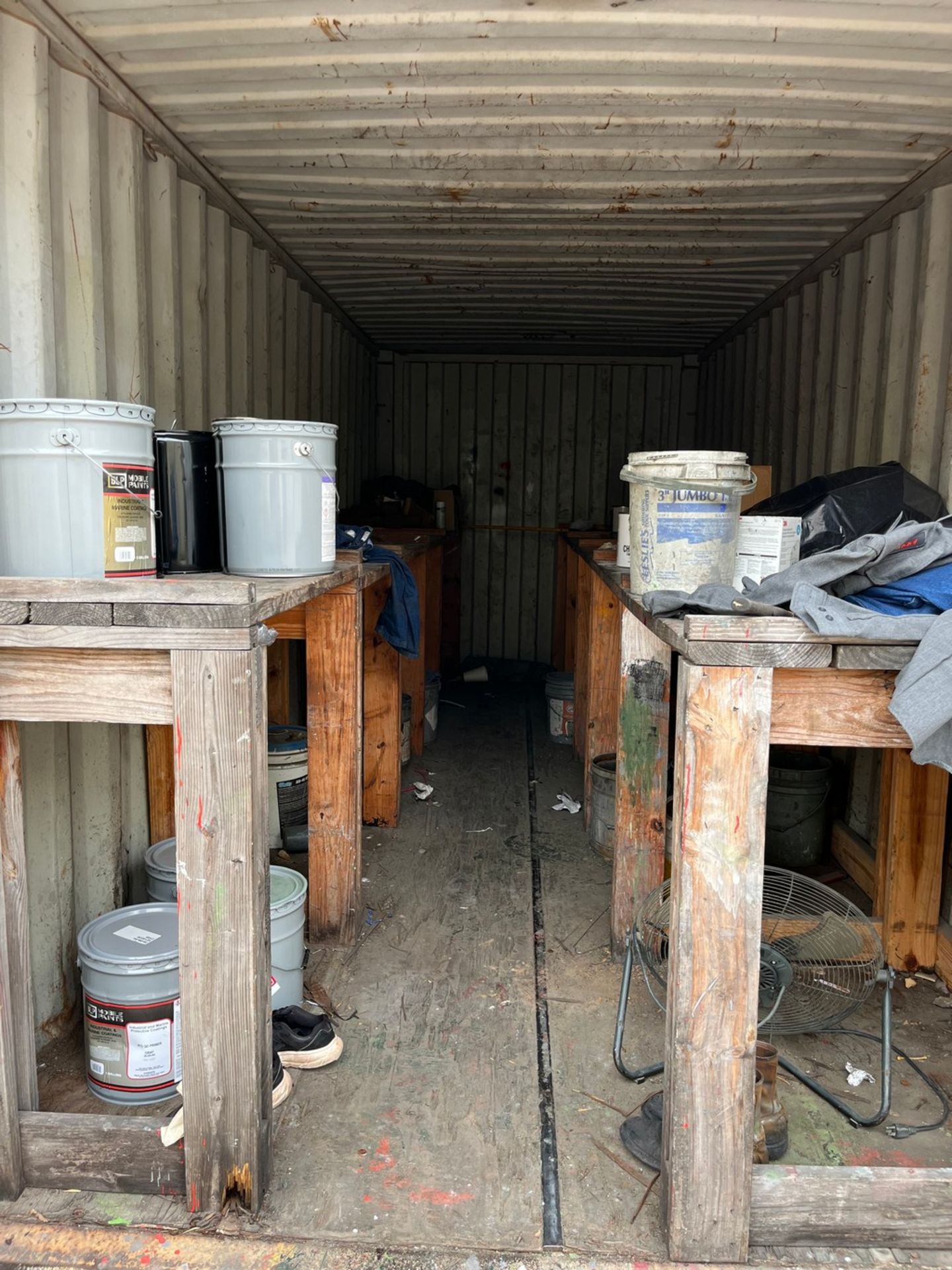 Conex Shipping Container w/ Vented Roof, 8' W x 20' L x 8.5' H