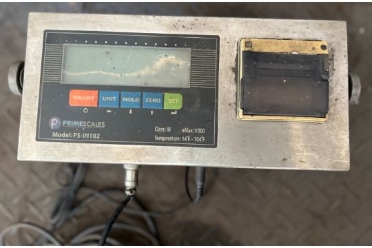 Prime Scales PSIN102 4'x4' Platform Digital Scale