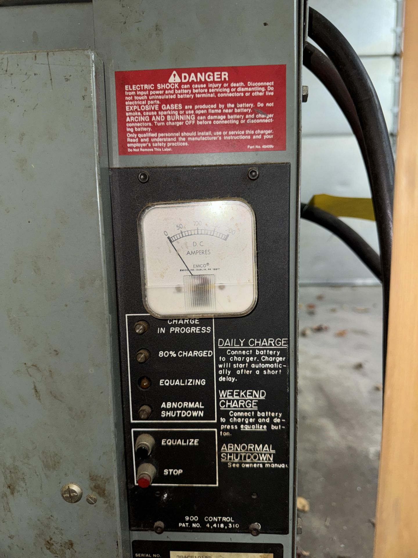 Clark TM15 Electric Forklift, S/N TM247-0272-9340, 2,703 Hours, 188 ...