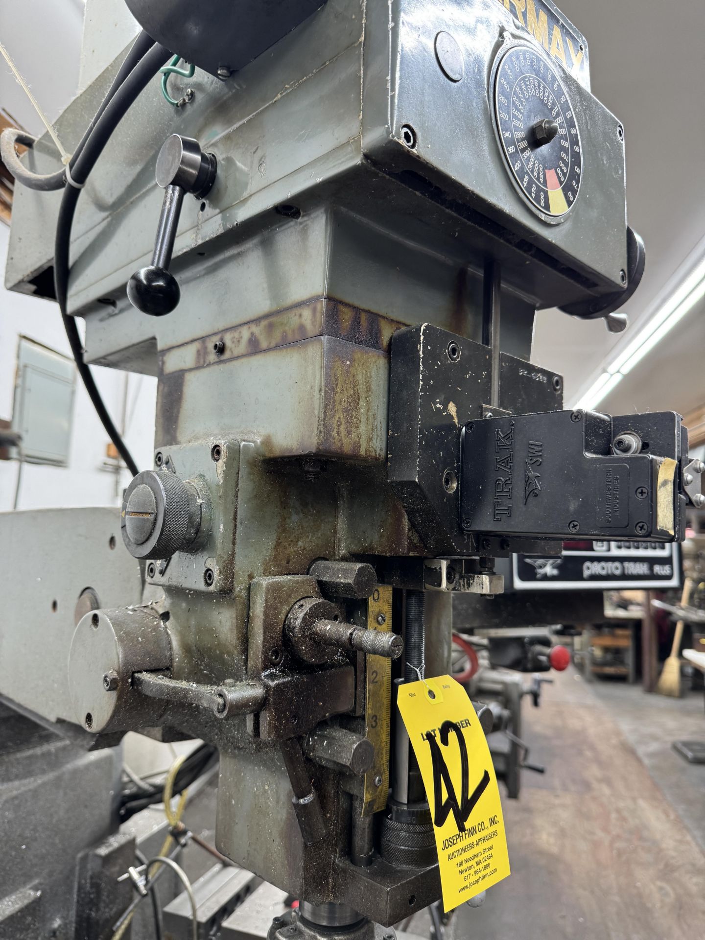 1986 Gromax Supermax YCM-16V.S. CNC Vert. Mill, MFG. # 01578, 48" PF ...