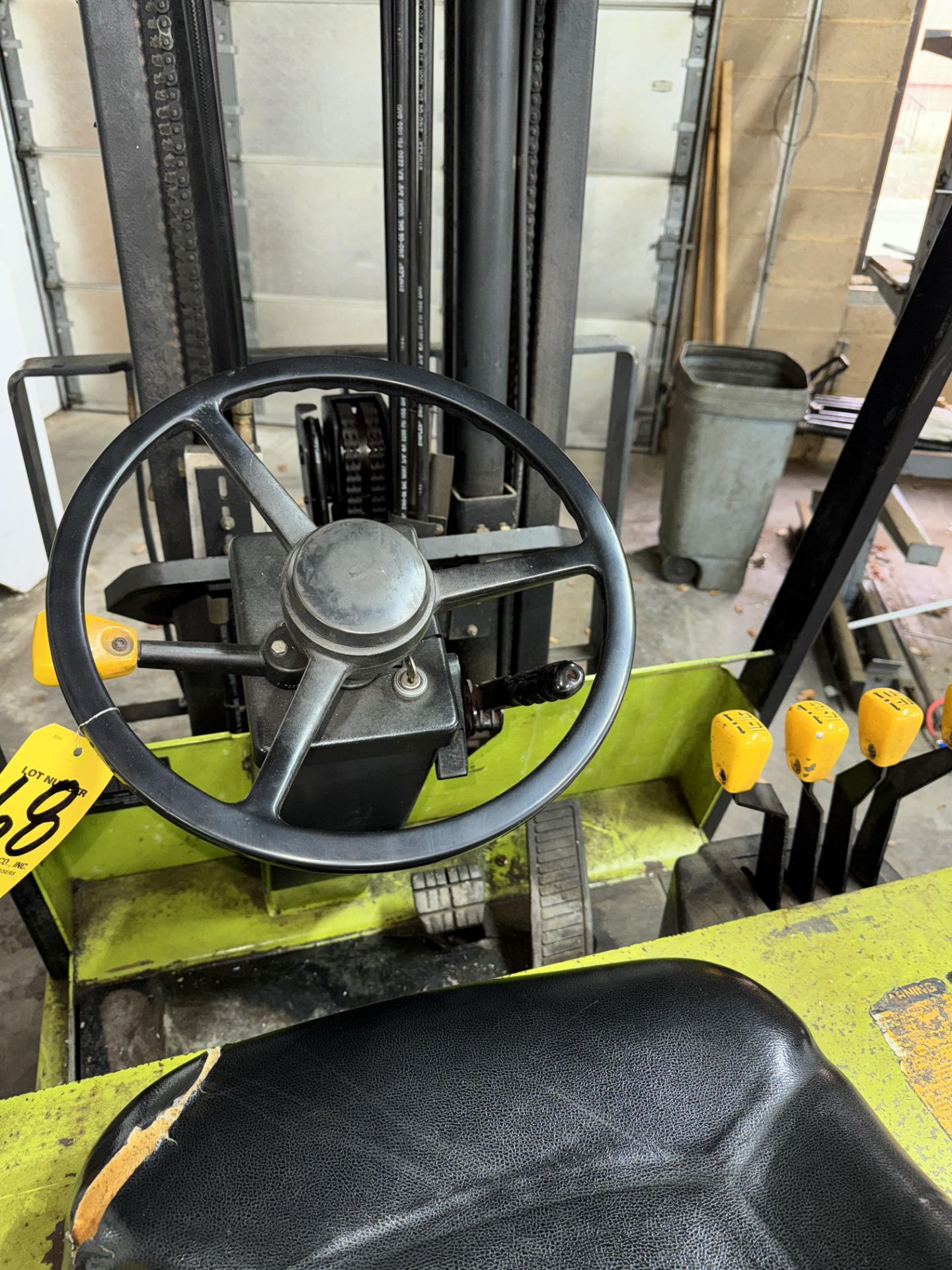 Clark TM15 Electric Forklift, S/N TM247-0272-9340, 2,703 Hours, 188 ...