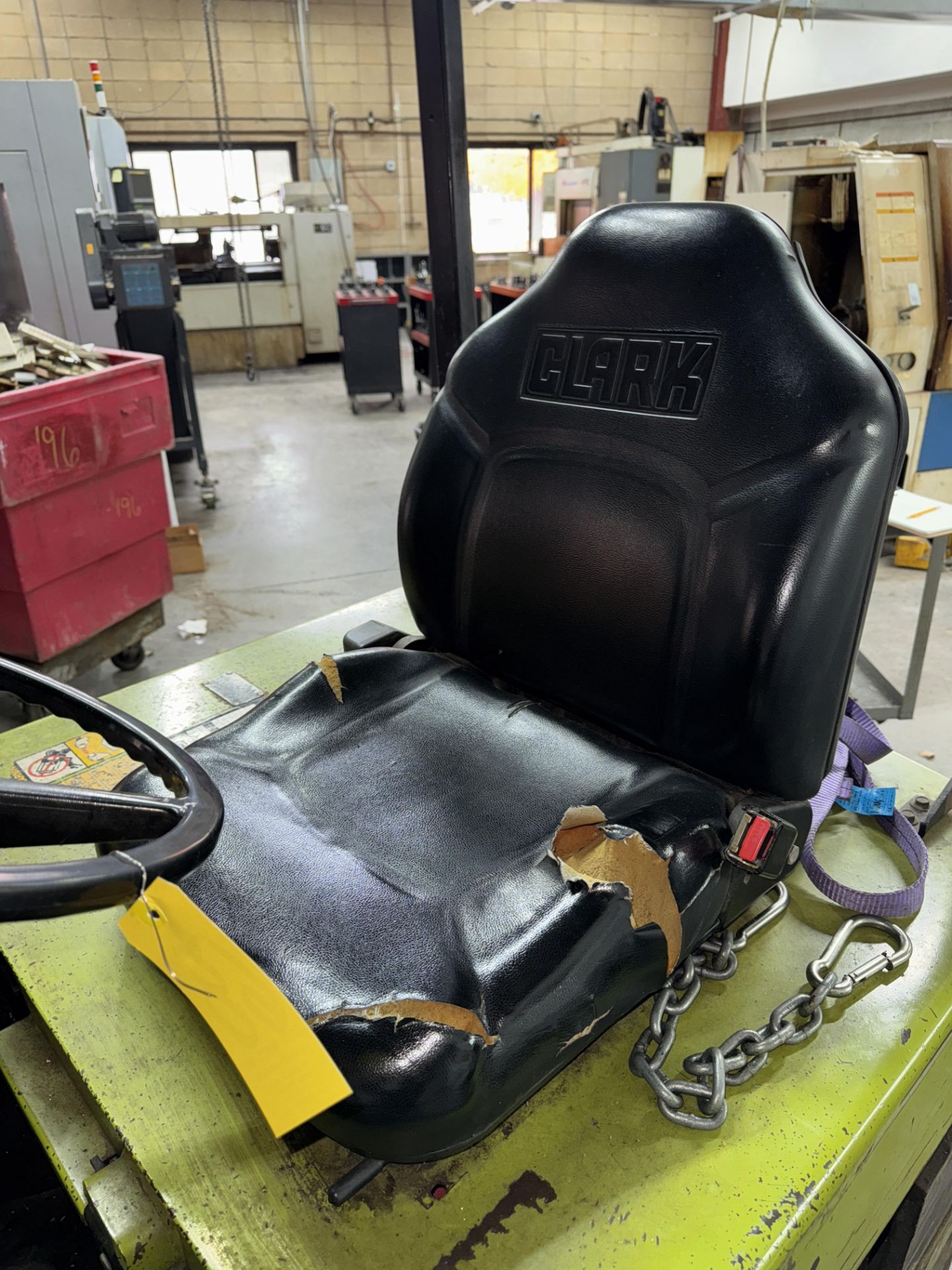 Clark TM15 Electric Forklift, S/N TM247-0272-9340, 2,703 Hours, 188 ...
