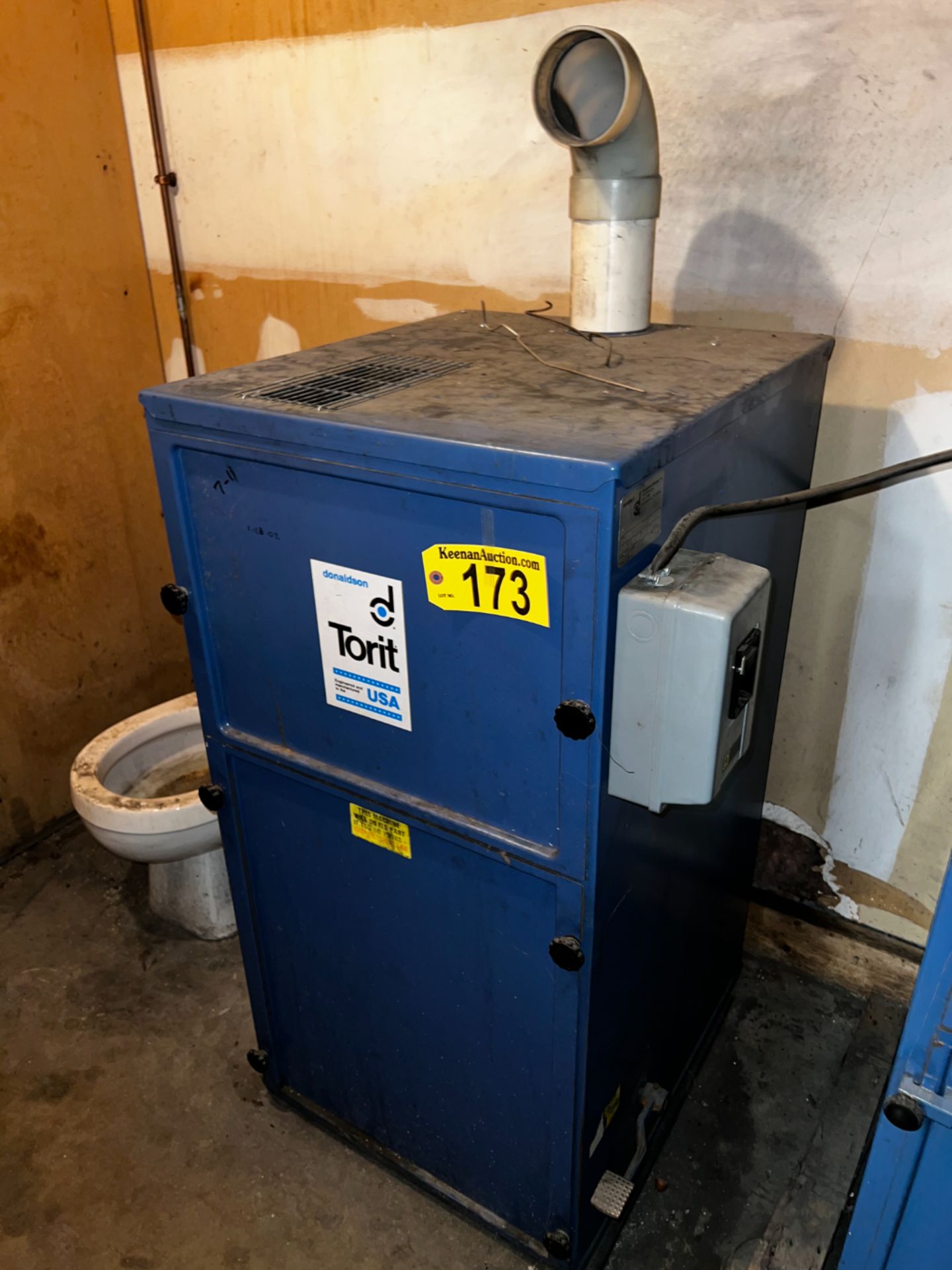 TORIT DUST COLLECTOR, 1HP, 3PH