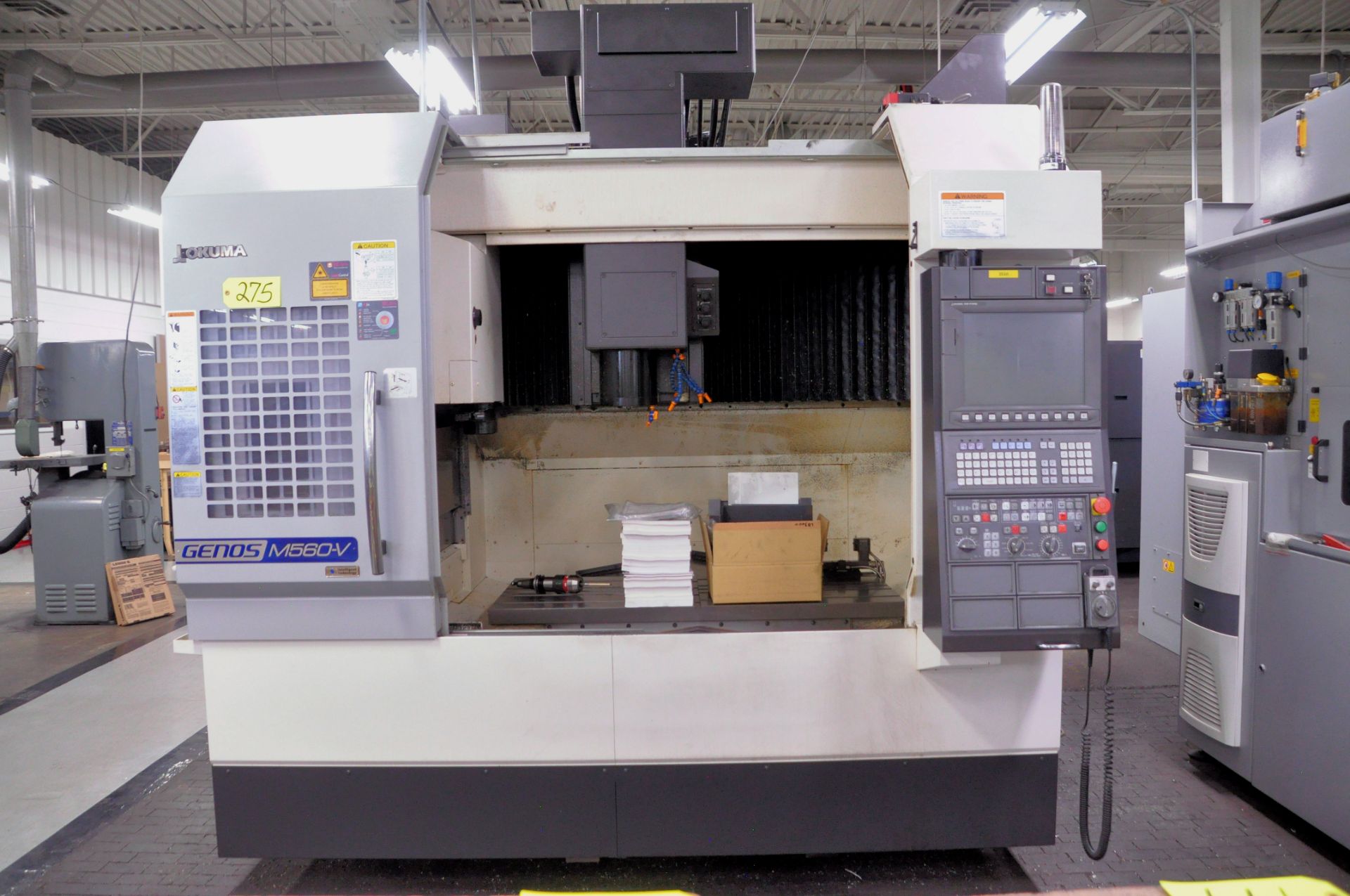 2017 Okuma Model GENOS M560-V CNC Vertical Machining Center, s/n 201136 ...