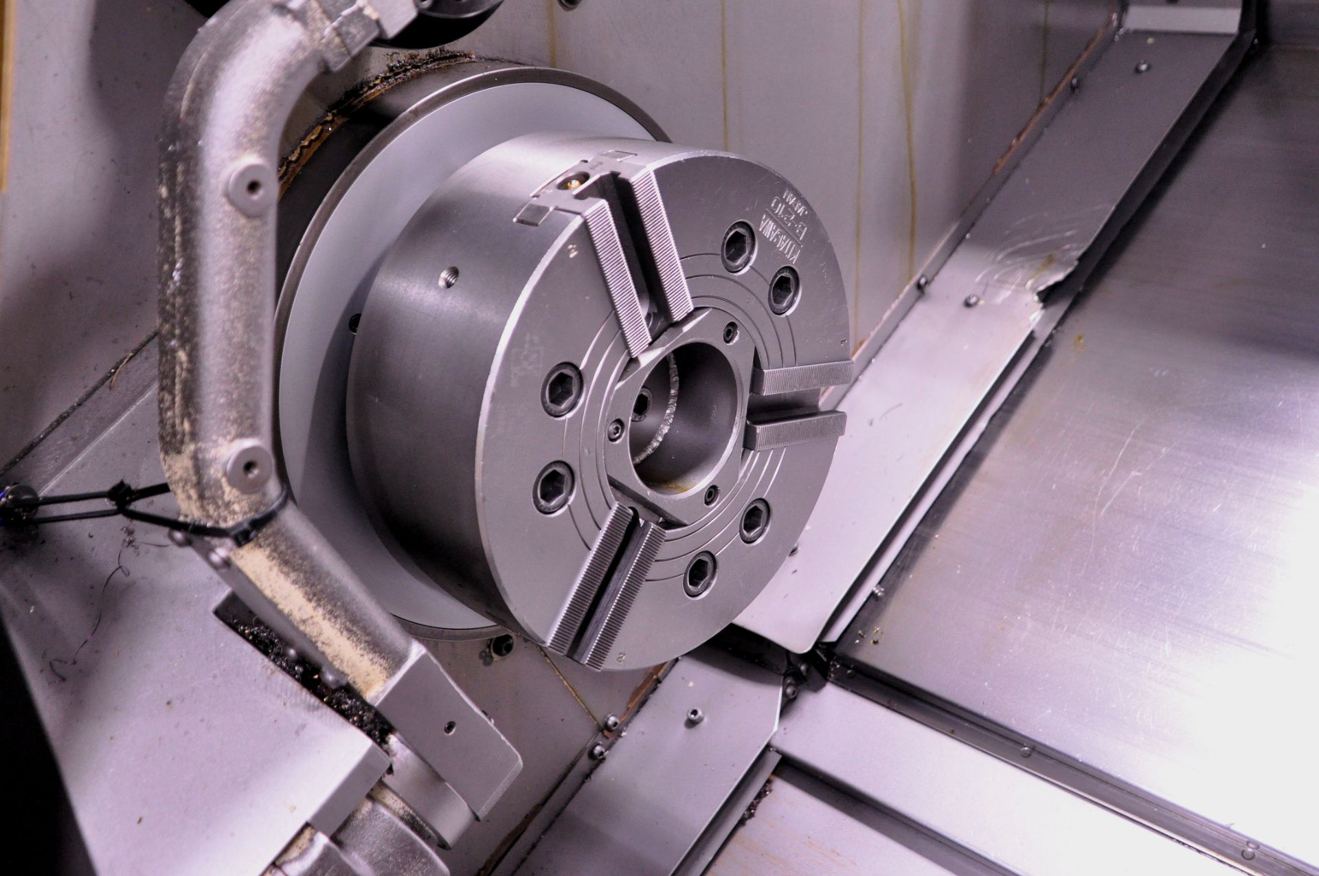 Okuma Model Captain-L370MW CNC Lathe, s/n 108520, OSP-E100L CNC Control ...