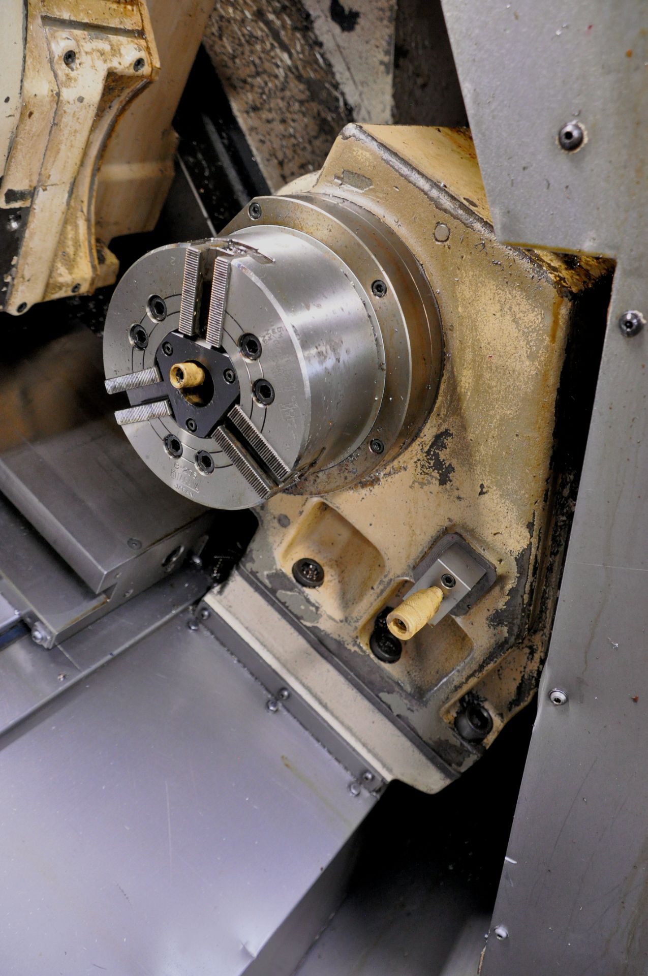 Okuma Model Captain-L370MW CNC Lathe, s/n 108520, OSP-E100L CNC Control ...