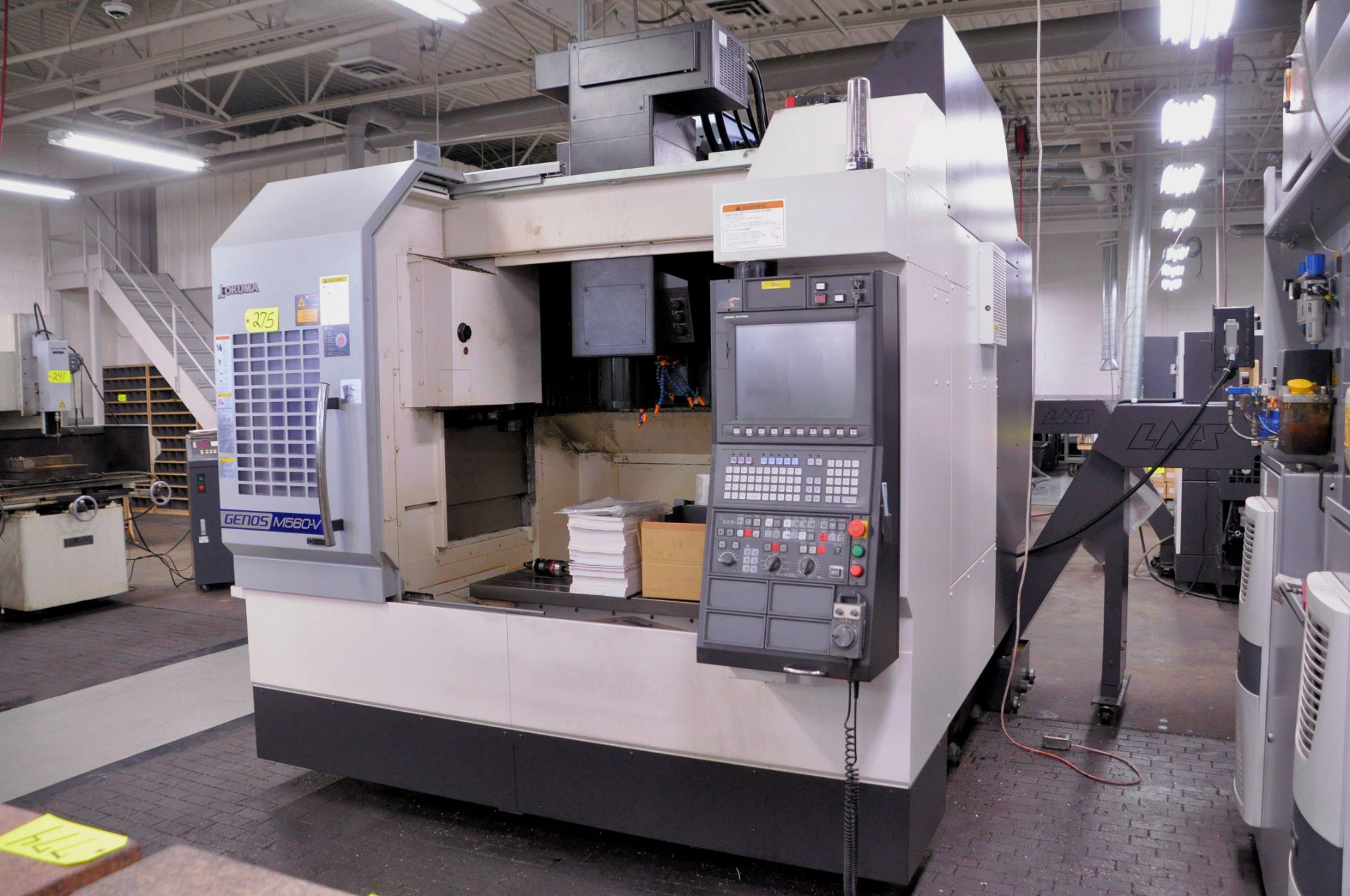 2017 Okuma Model GENOS M560-V CNC Vertical Machining Center, s/n 201136 ...