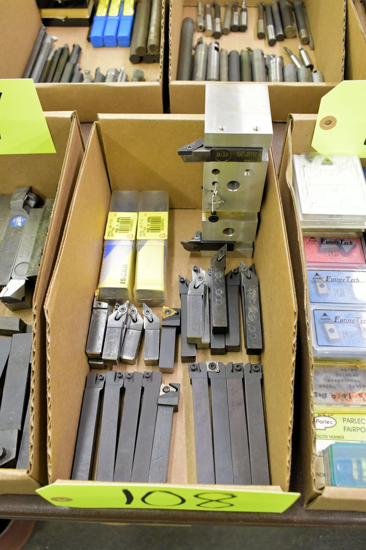 Lot - Square Shank Insert Boring Bars in (1) Box (Located in Howell)