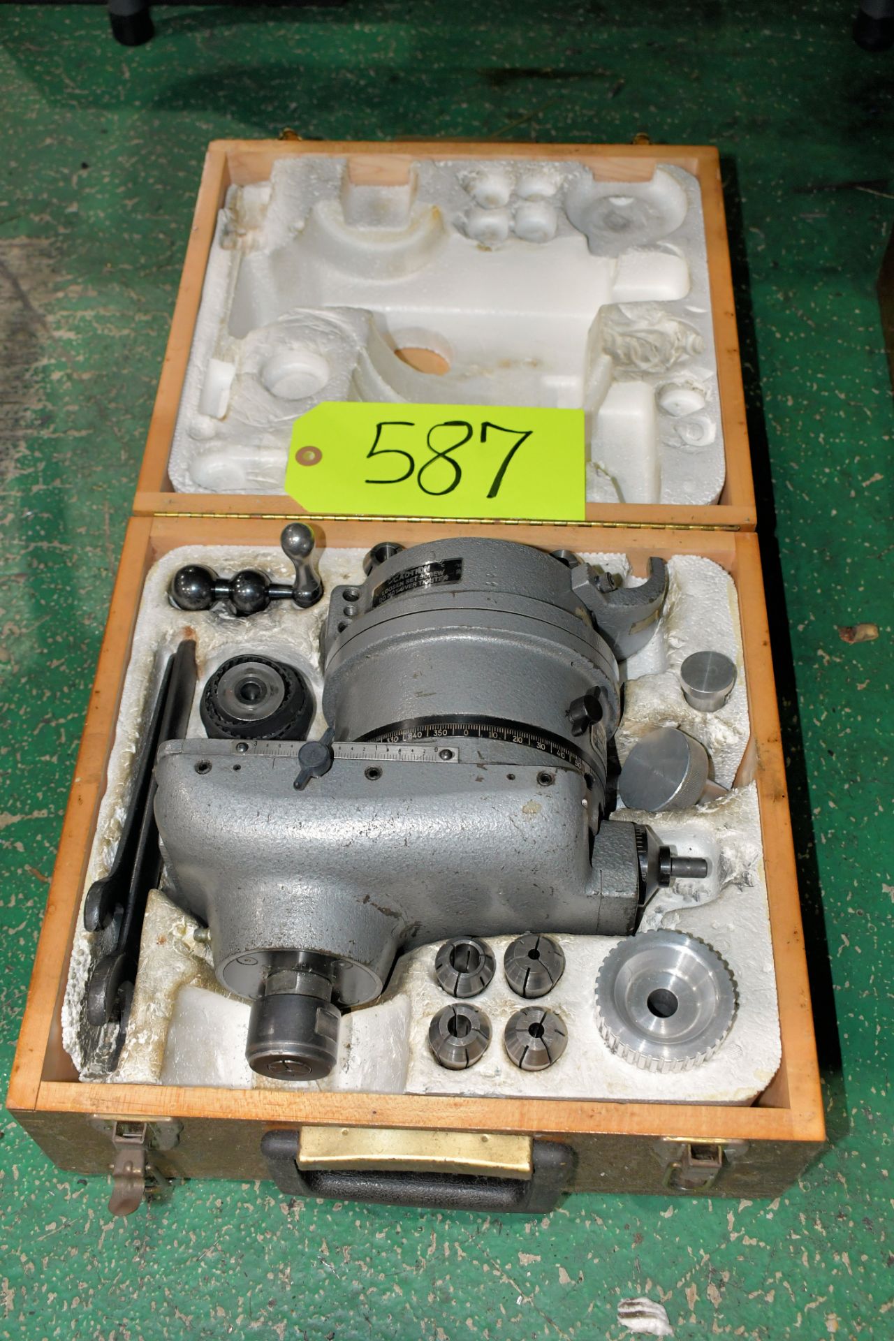 Volstro Rotary Milling Head with Case, s/n III-0510