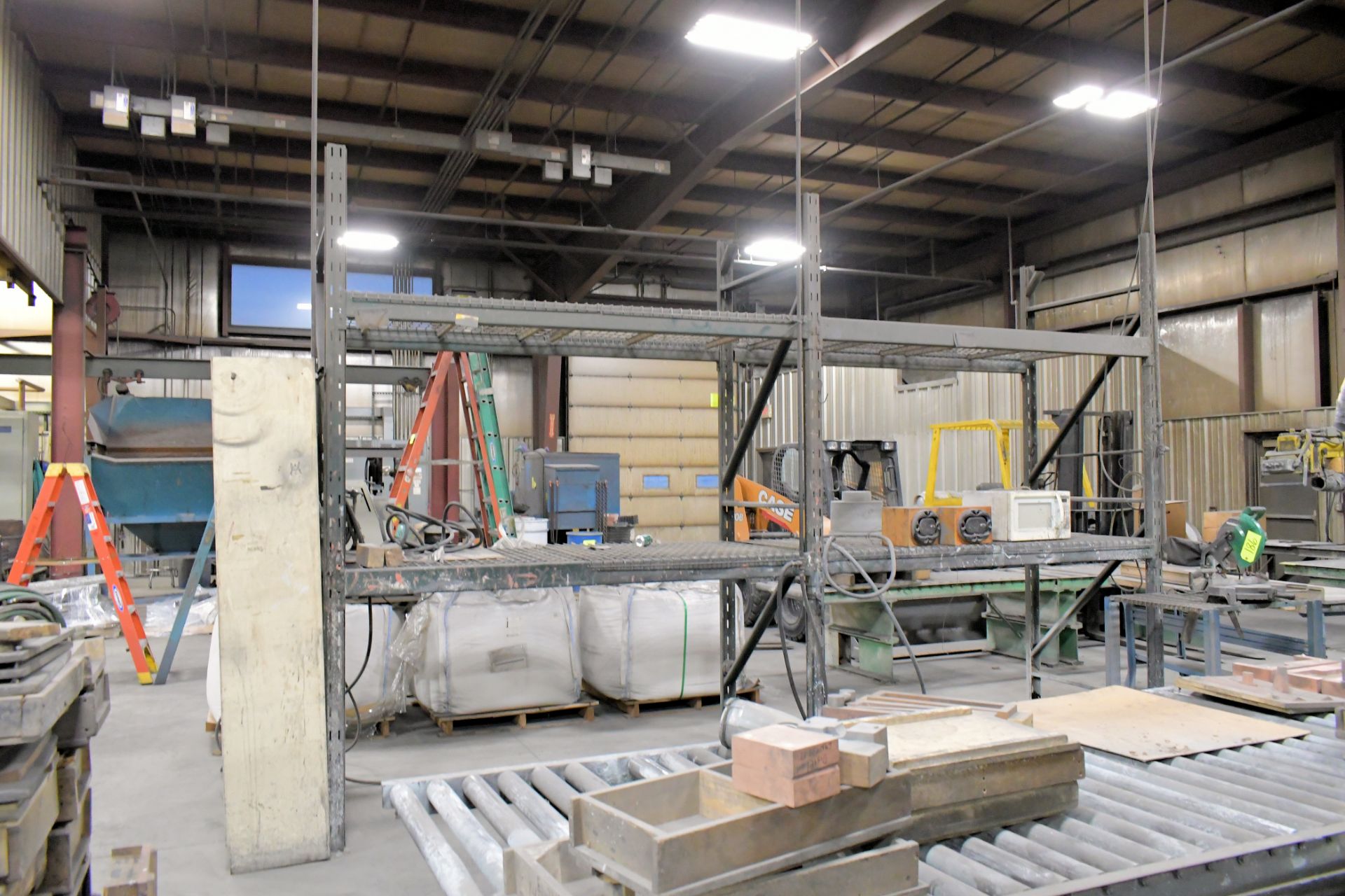 Lot - (5) Sections of 92" Wide x 42" Deep x 120" High Pallet Rack with ...