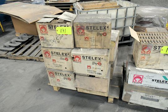 Lot - Stelex Pro Carbon Aluminum Filters on (2) Pallets (Located at ...