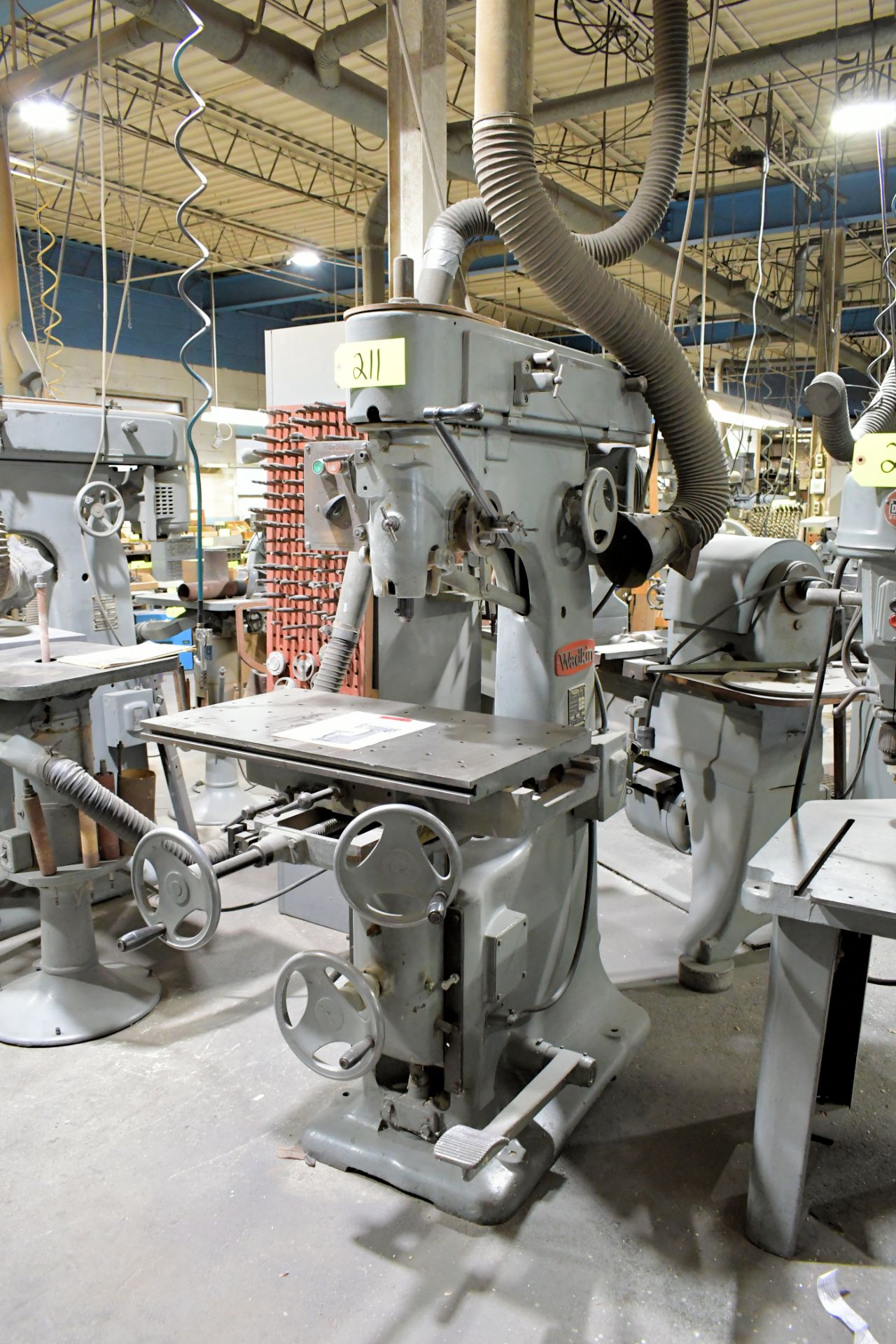 Wadkin Universal overhead Router S/N LQ 1214 (Located at Pattern Shop)