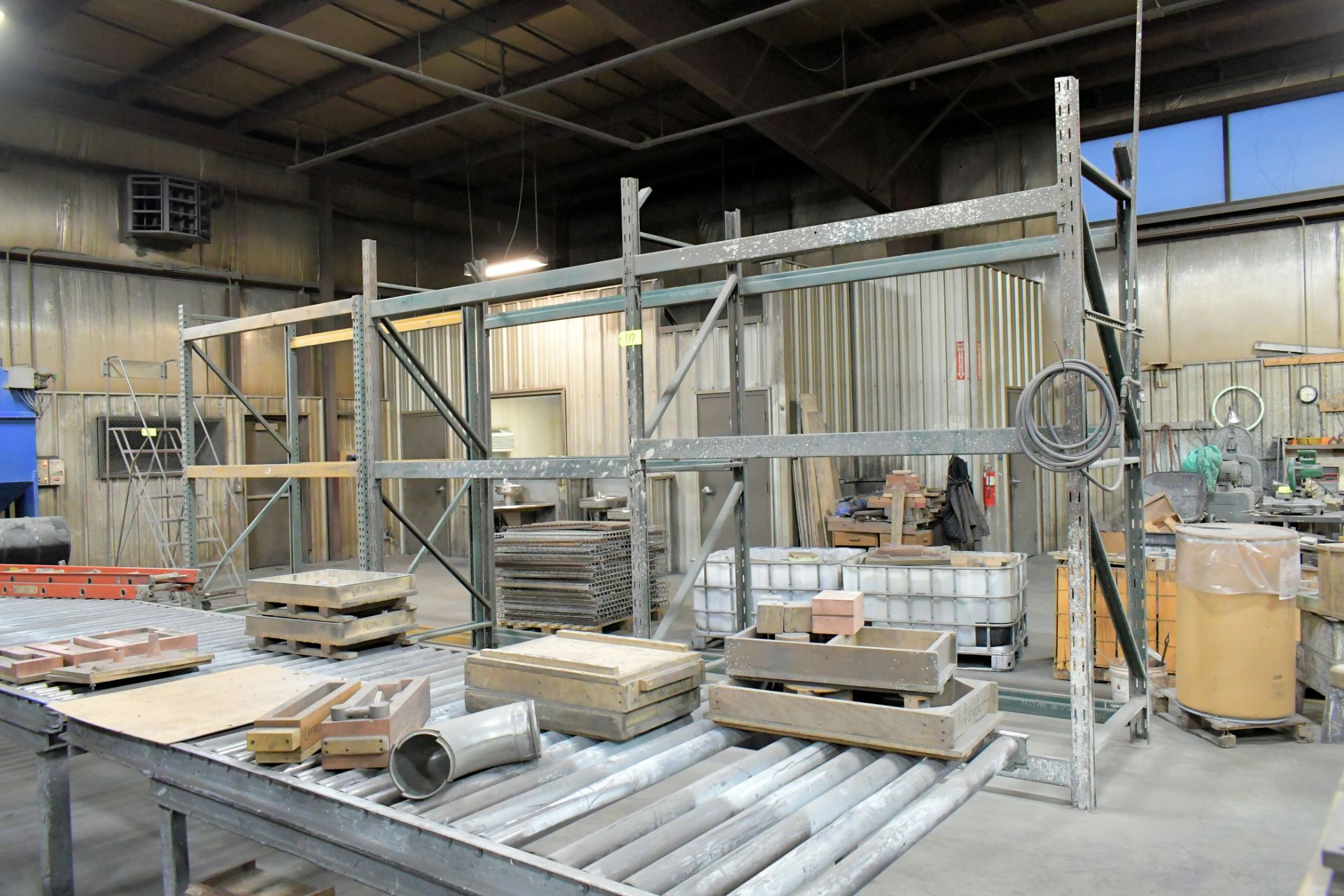 Lot - (5) Sections of 92" Wide x 42" Deep x 120" High Pallet Rack with ...