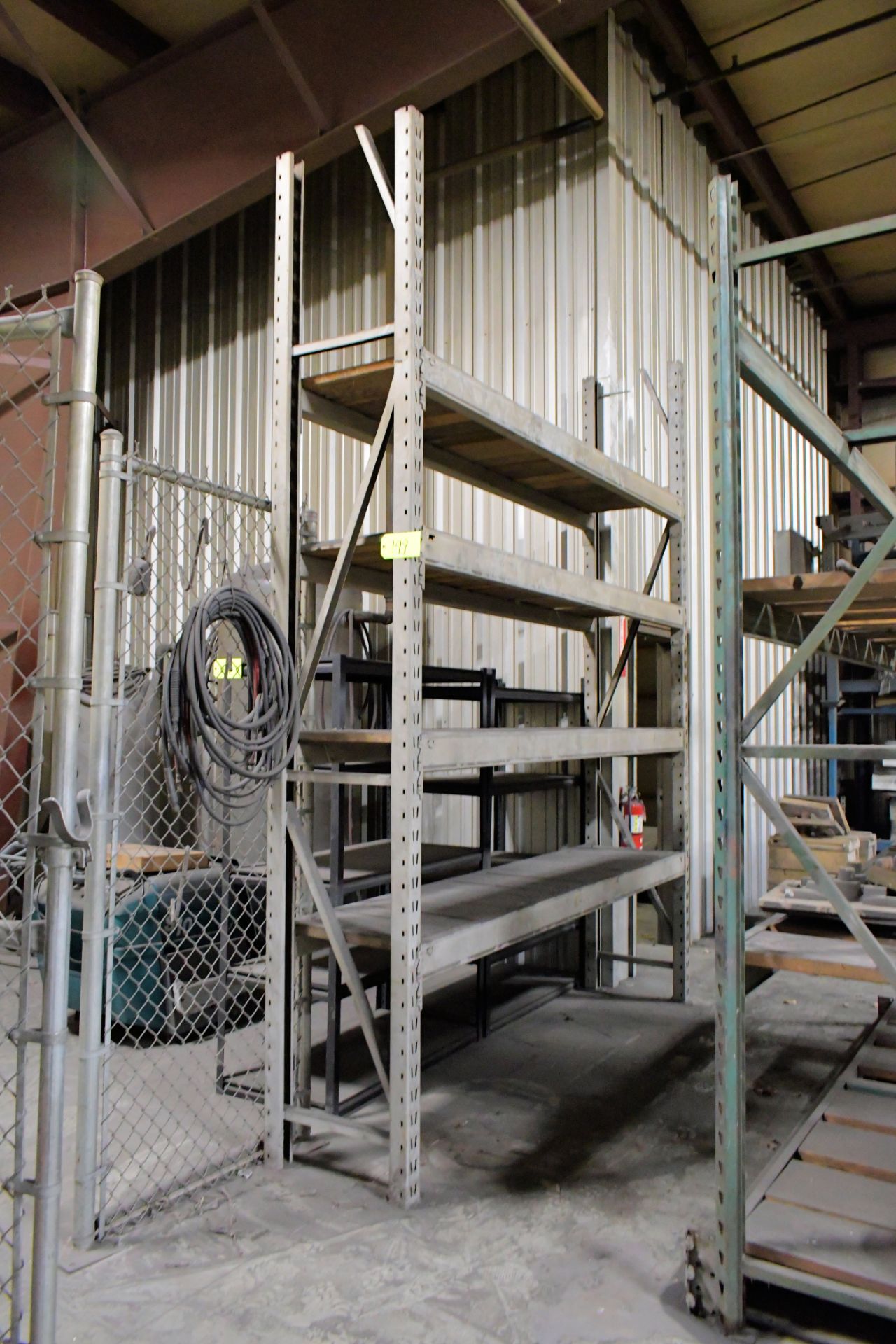 Lot - (5) Sections of 108" Wide x 24" Deep x 144" High Racking and (1 ...