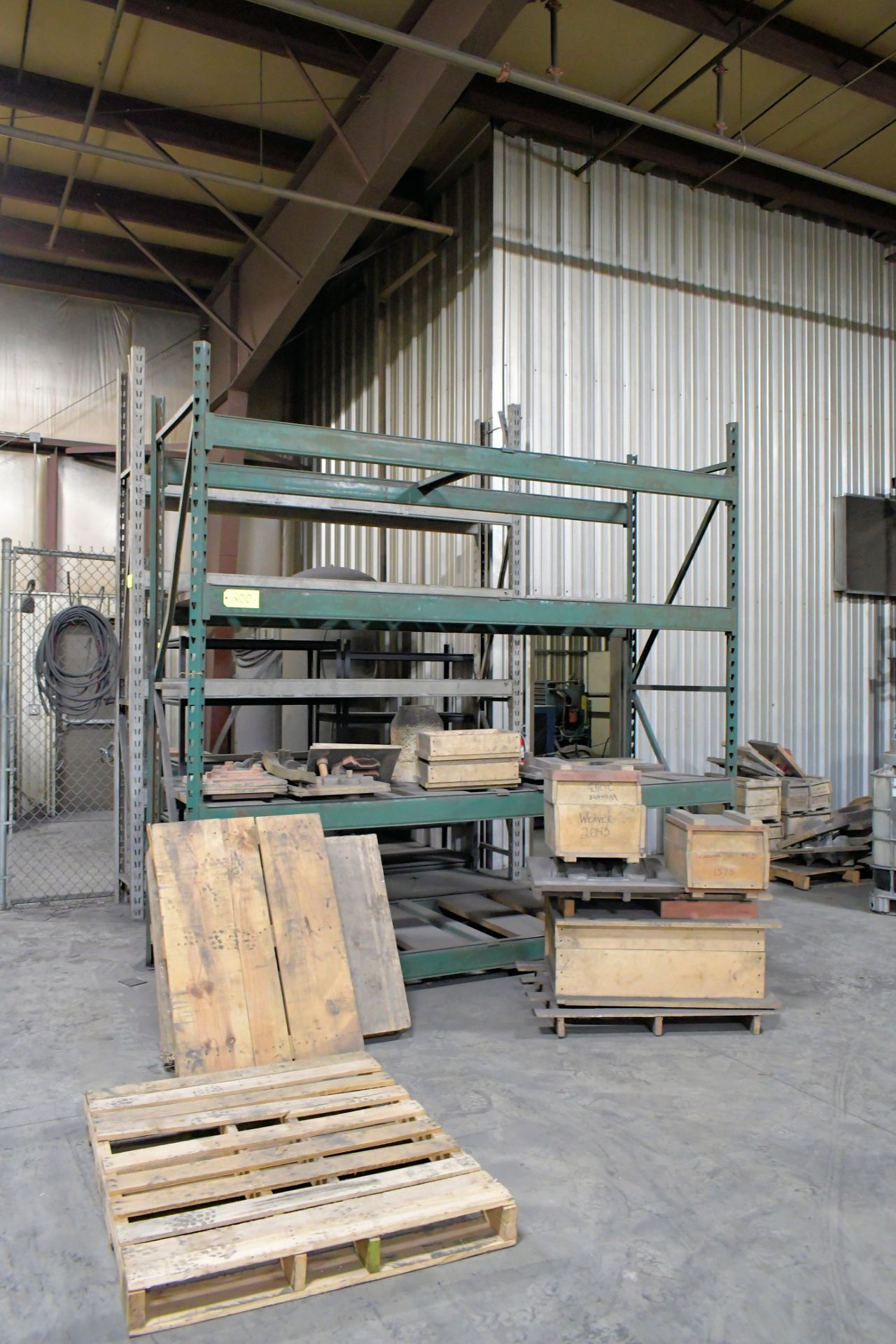 Lot - (6) Sections of 96" Wide x 42" Deep x 144" High Pallet Rack with ...